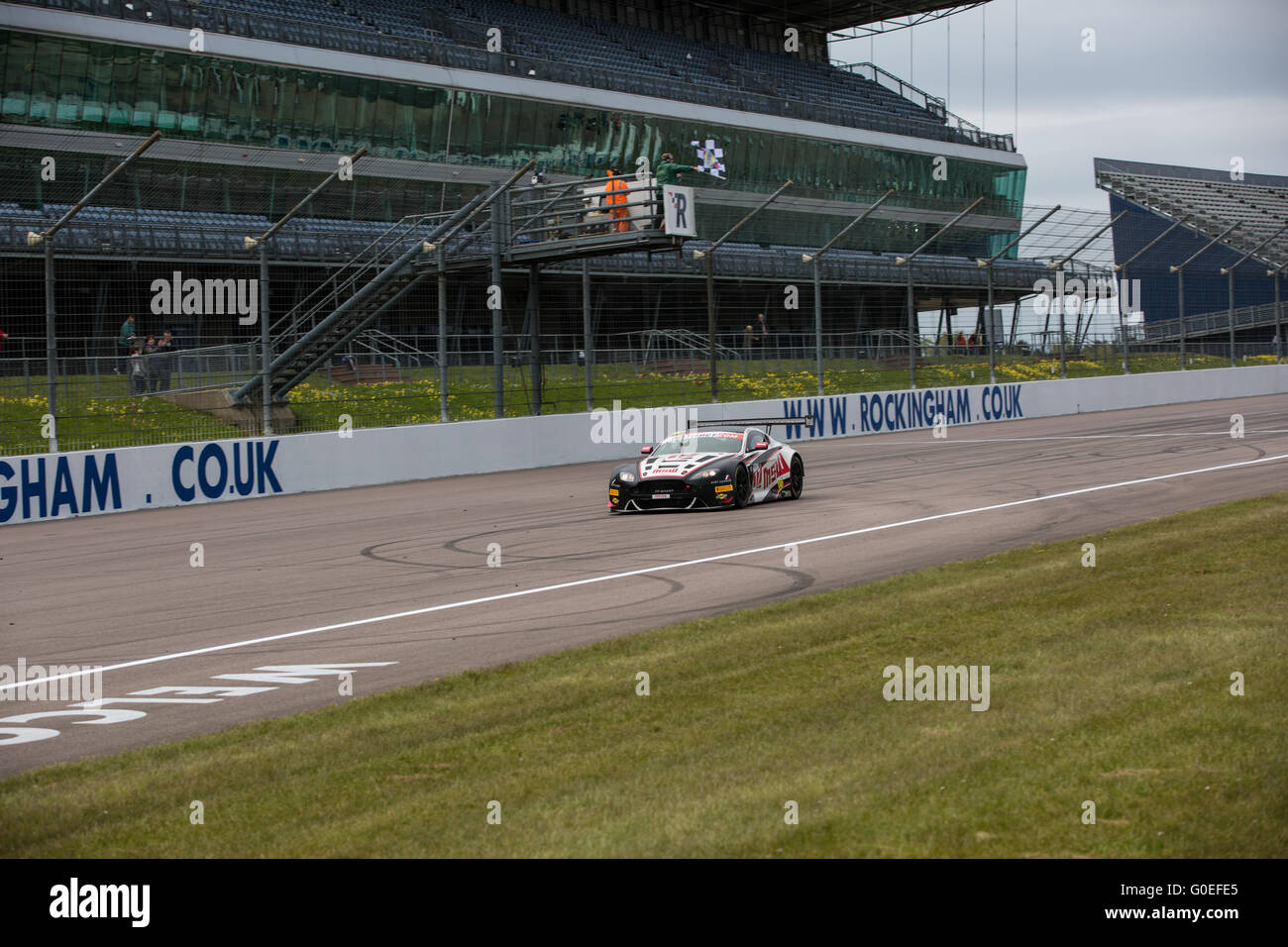 Rockingham, UK. 1st May, 2016. Race winner of British GT at Rockingham ...