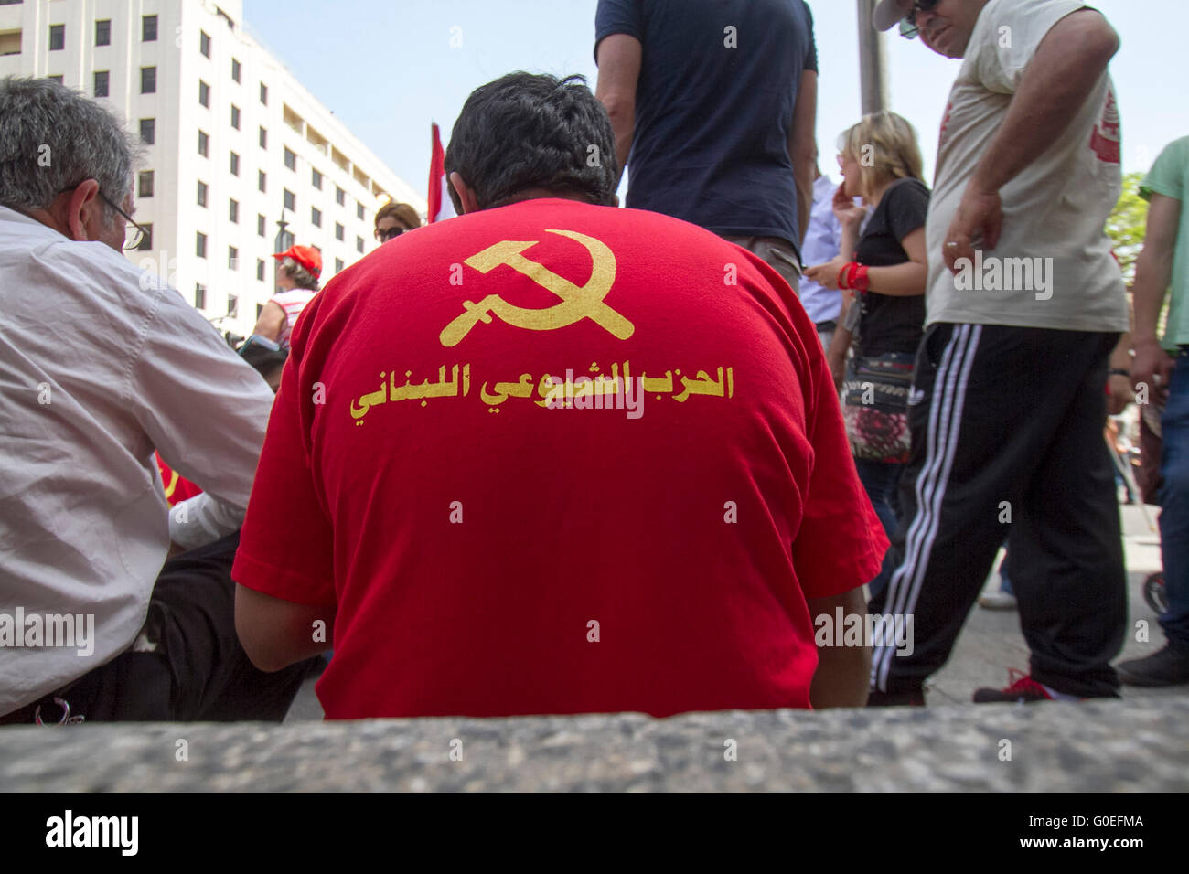 Lebanese communist party hi-res stock photography and images - Alamy
