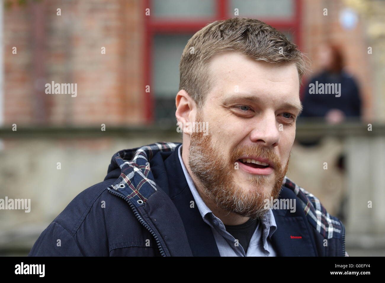 Gdansk, Poland 1st, May 2016 The RAZEM (Together) political party rally ...