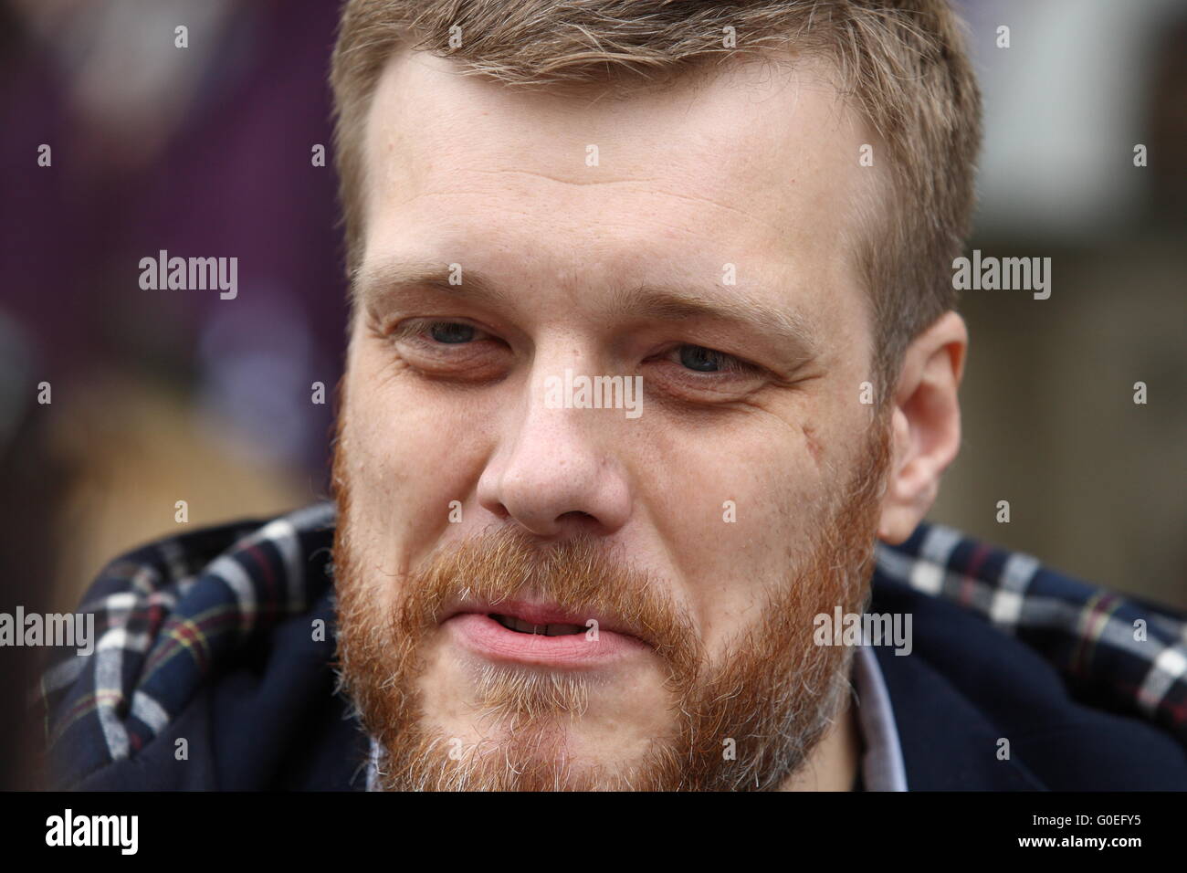 Gdansk, Poland 1st, May 2016 The RAZEM (Together) political party rally ...