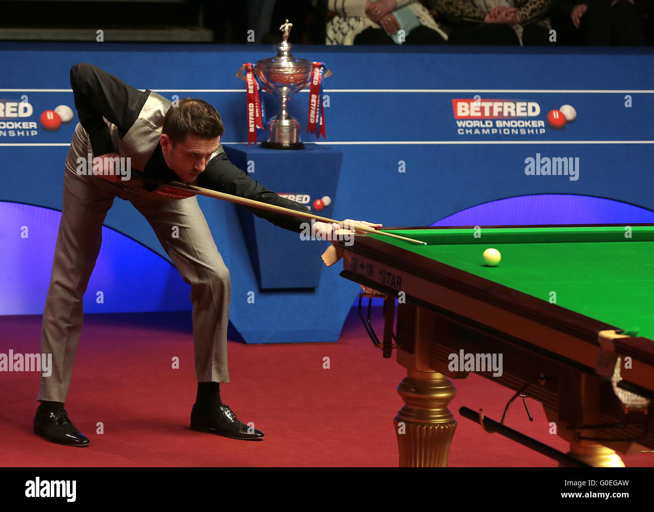 The Crucible, Sheffield, UK. 01st May, 2016. World Snooker Championship ...