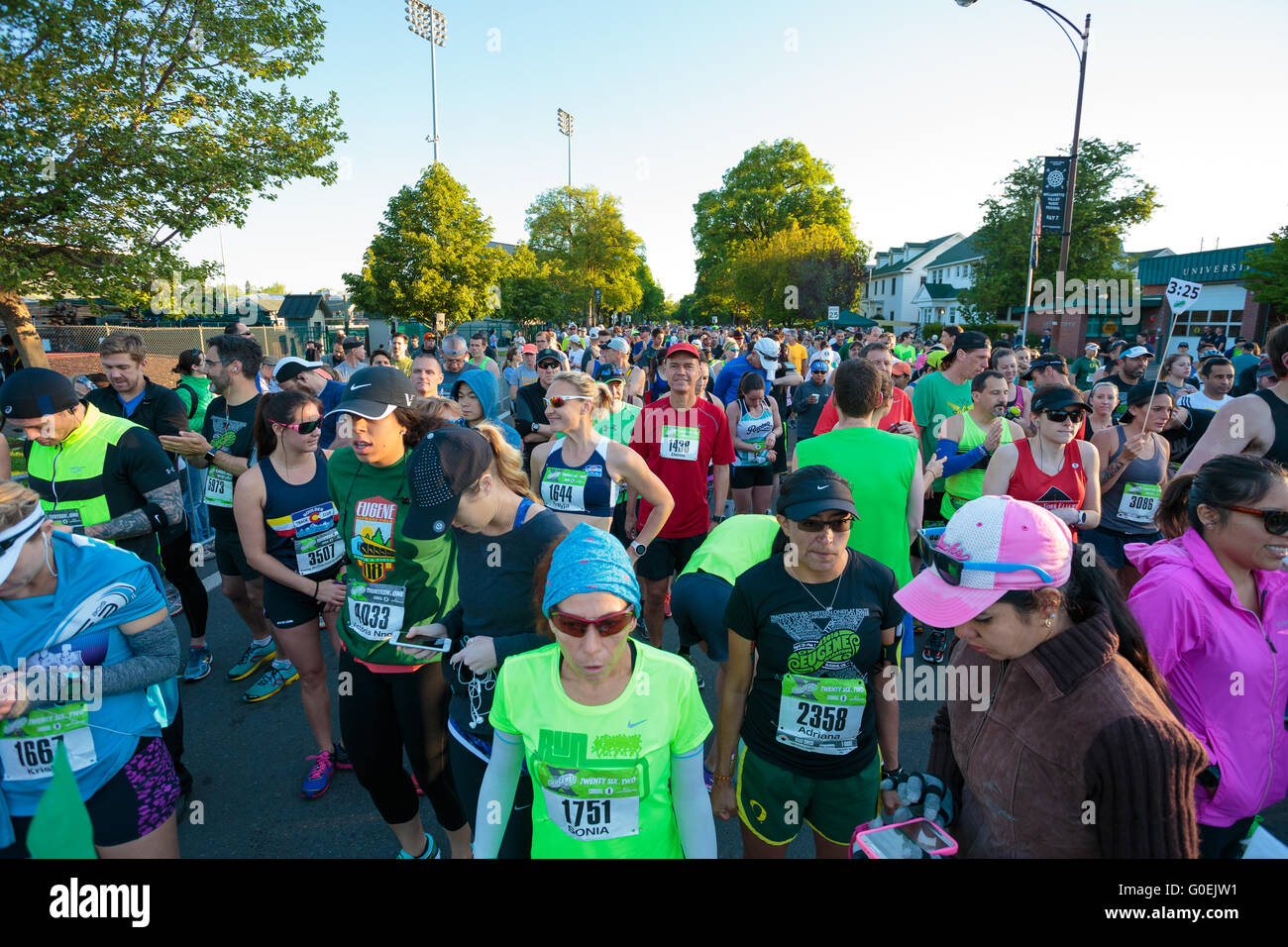 Staging for start hi-res stock photography and images - Alamy