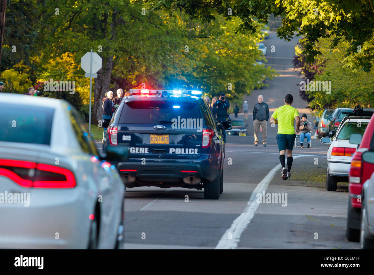 Police Boston Runners High Resolution Stock Photography and Images - Alamy