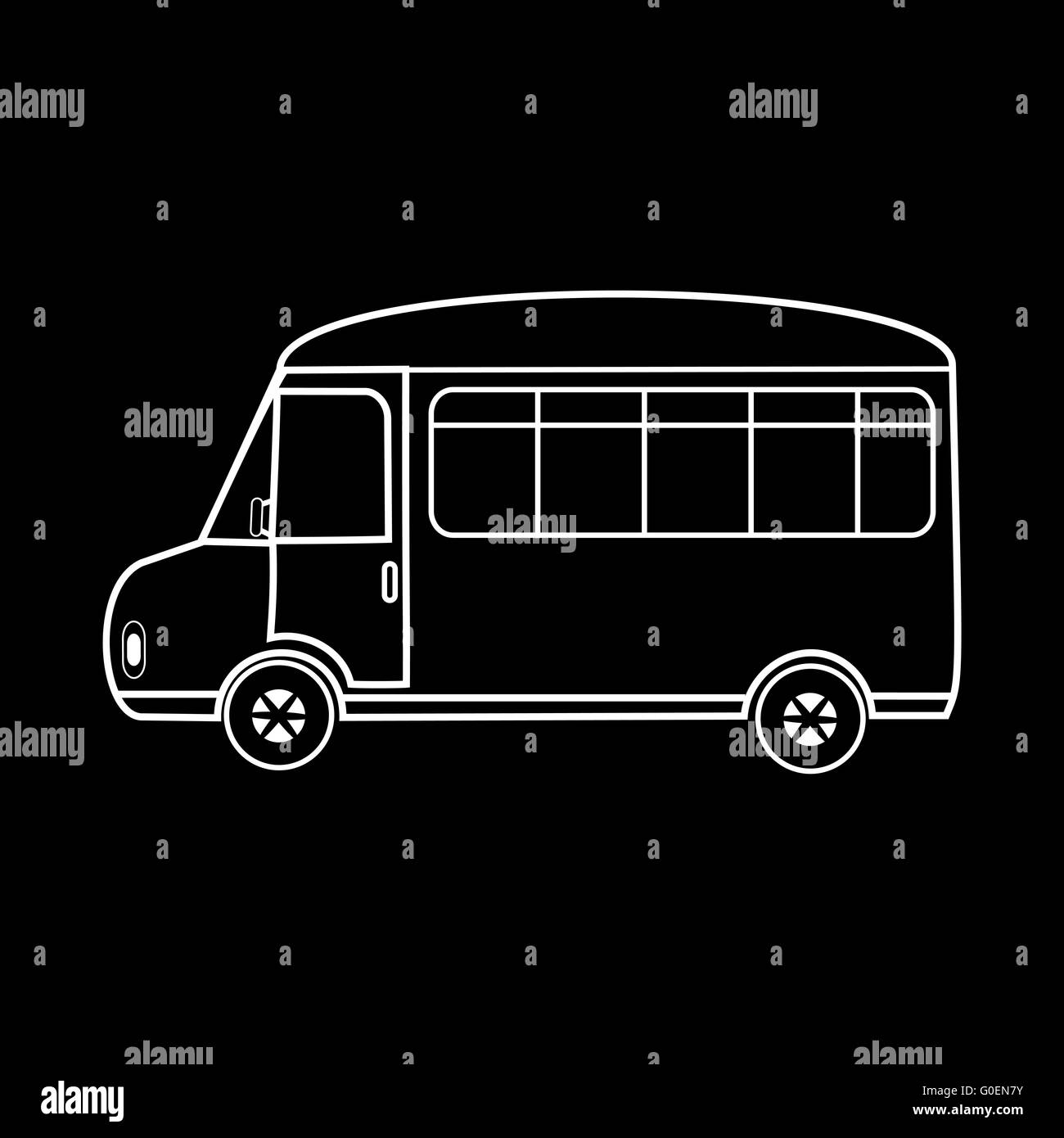 Black bus hi-res stock photography and images - Alamy