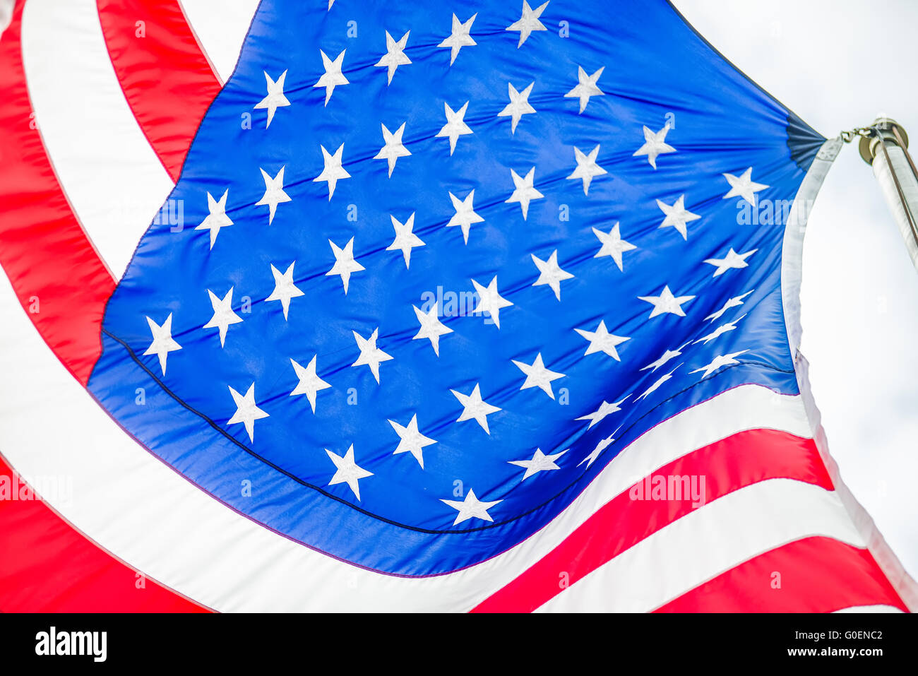 red white and blue american flag Stock Photo - Alamy