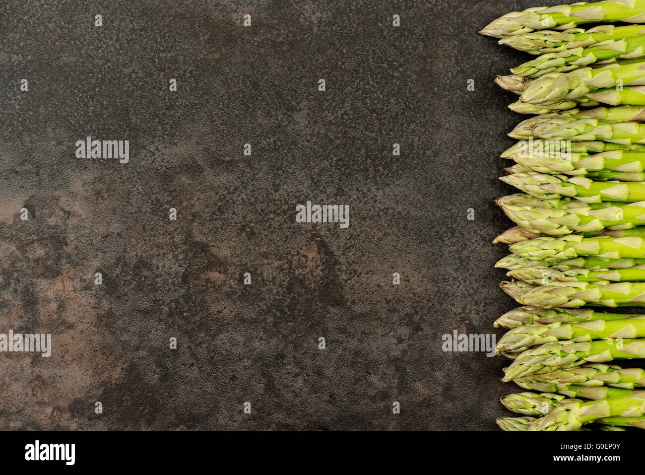 Asparagus on table hi-res stock photography and images - Alamy