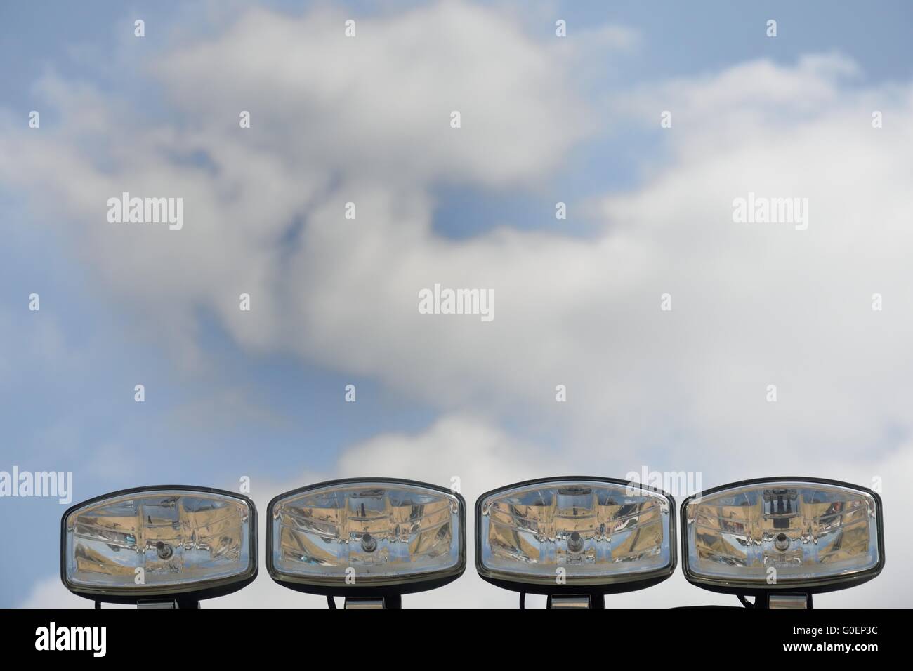 Vehicle top lights Stock Photo - Alamy