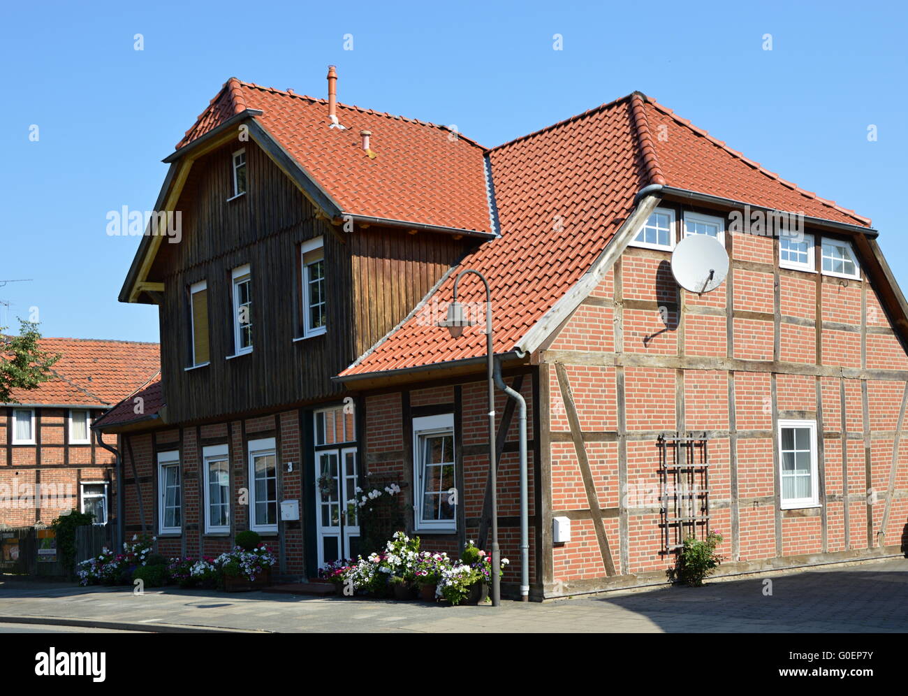 Typical Northern German Architecture Stock Photo - Alamy