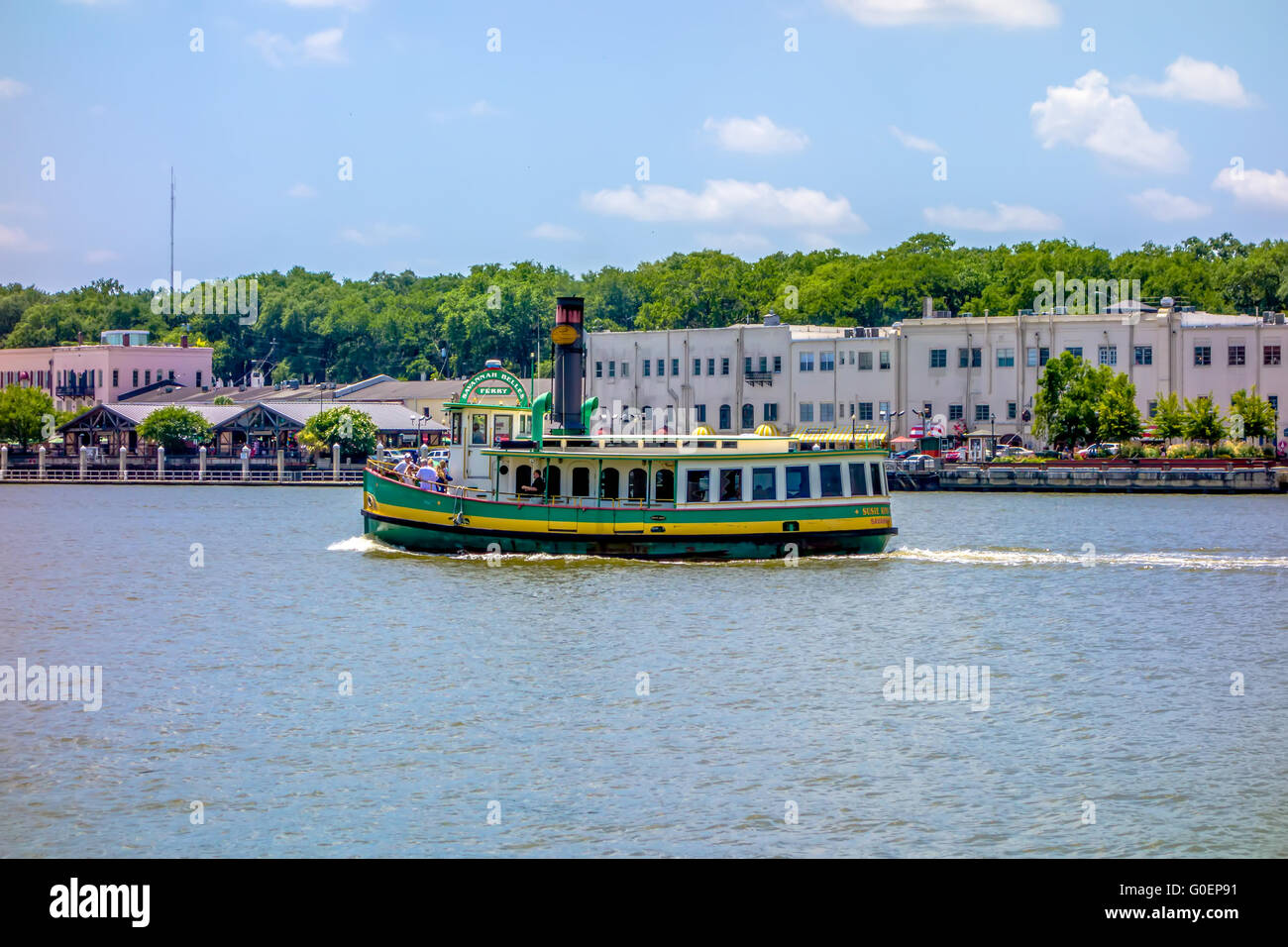 savannah georgia waterfront scenes Stock Photo - Alamy
