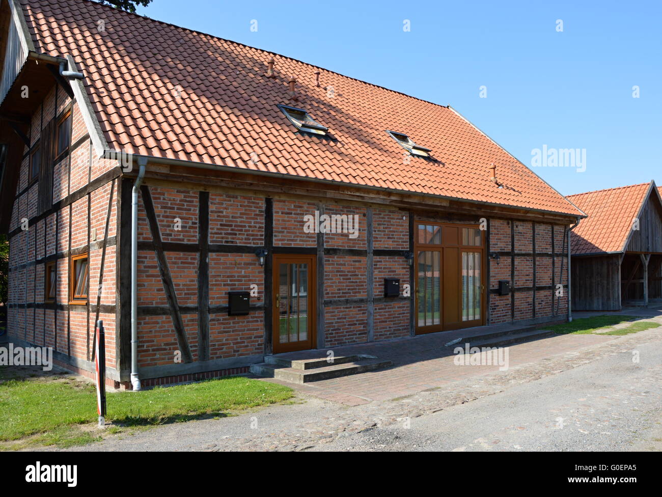 Typical Northern German Architecture Stock Photo - Alamy