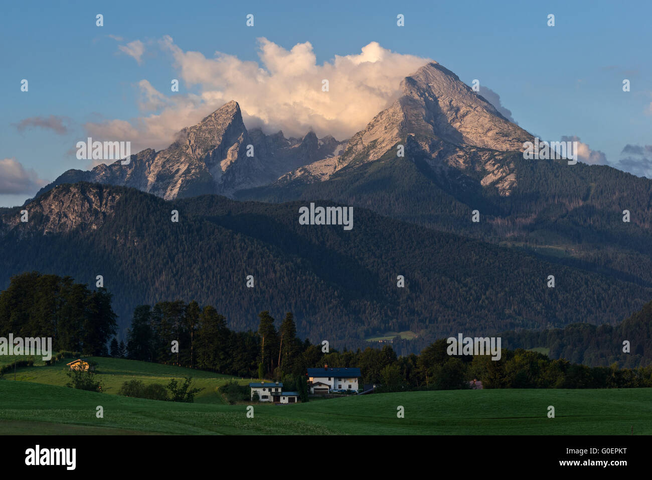 North face of Mt. Watzmann Stock Photo - Alamy