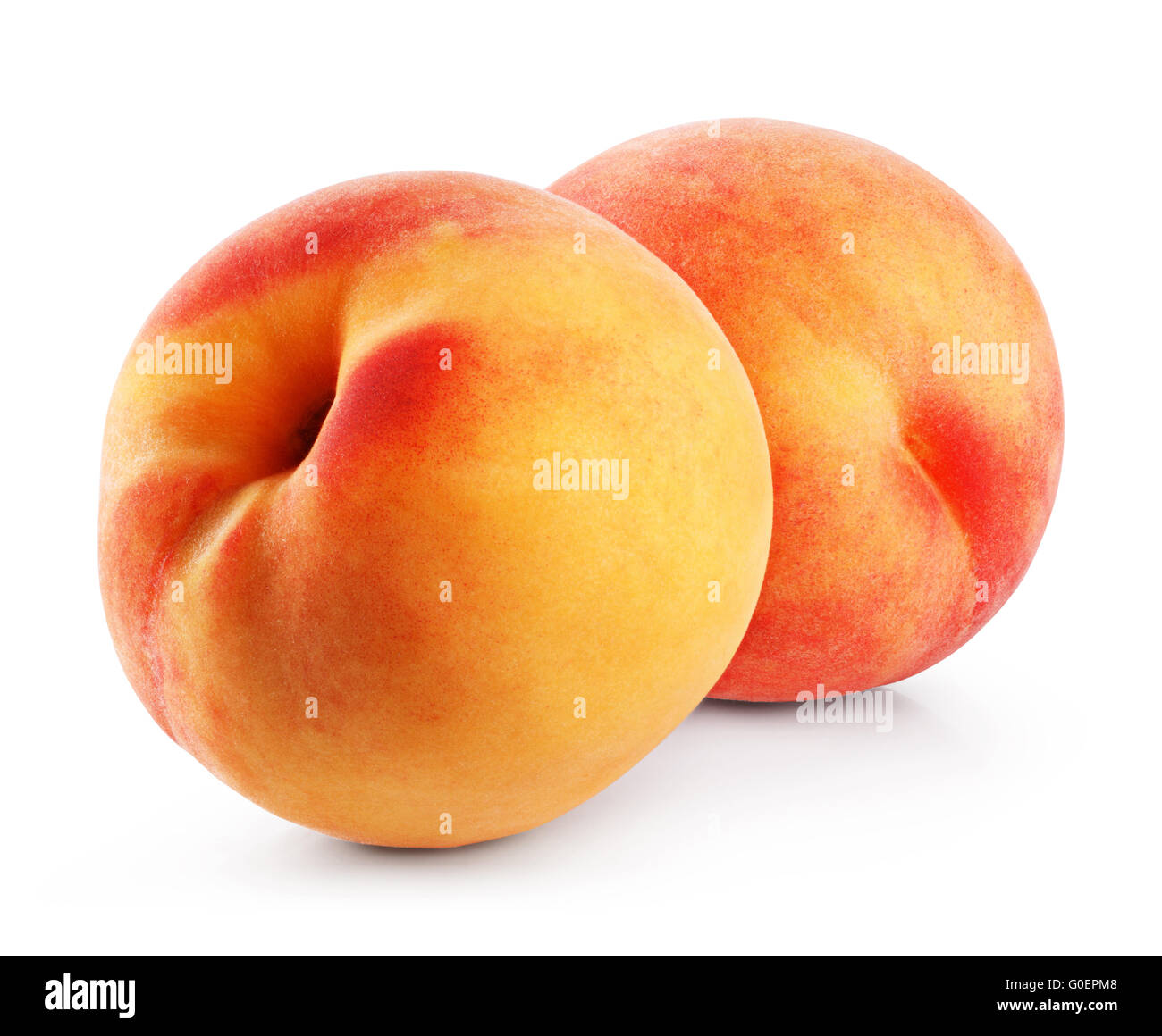 Peach whole hi-res stock photography and images - Alamy