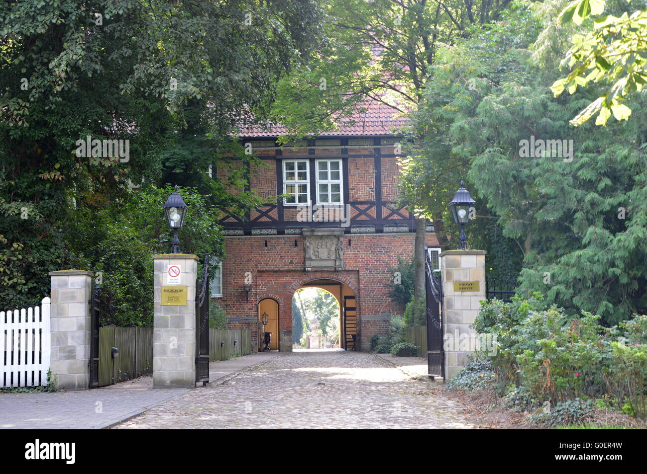 Typical Northern German Archtecture Stock Photo - Alamy