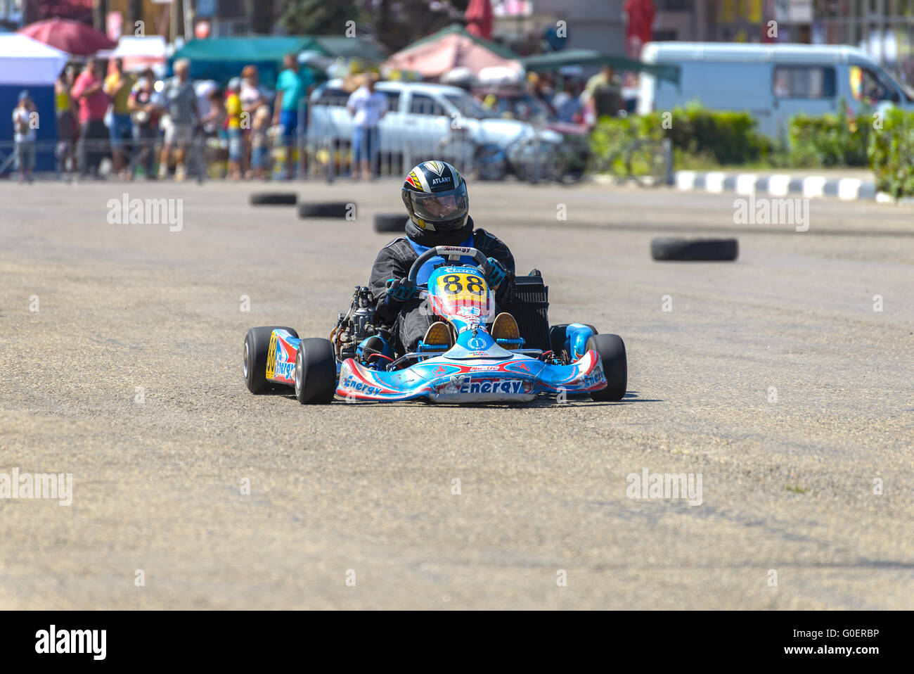 Go cart race car hi-res stock photography and images - Alamy