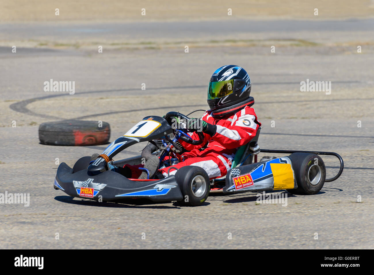Extreme go kart racing hi-res stock photography and images - Alamy