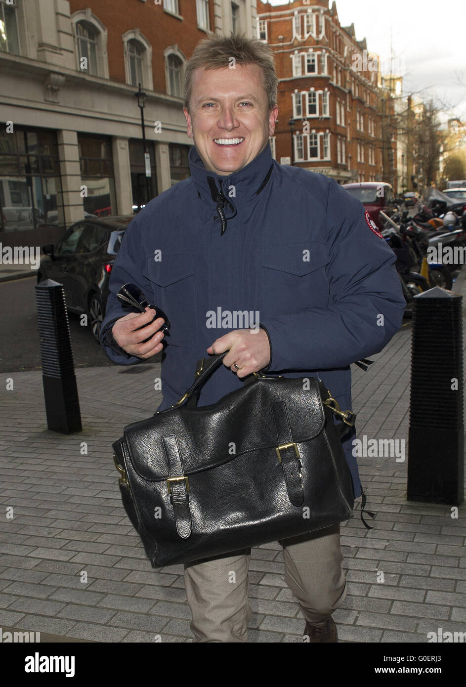 The One Show guests and presenters seen arriving and leaving The One ...