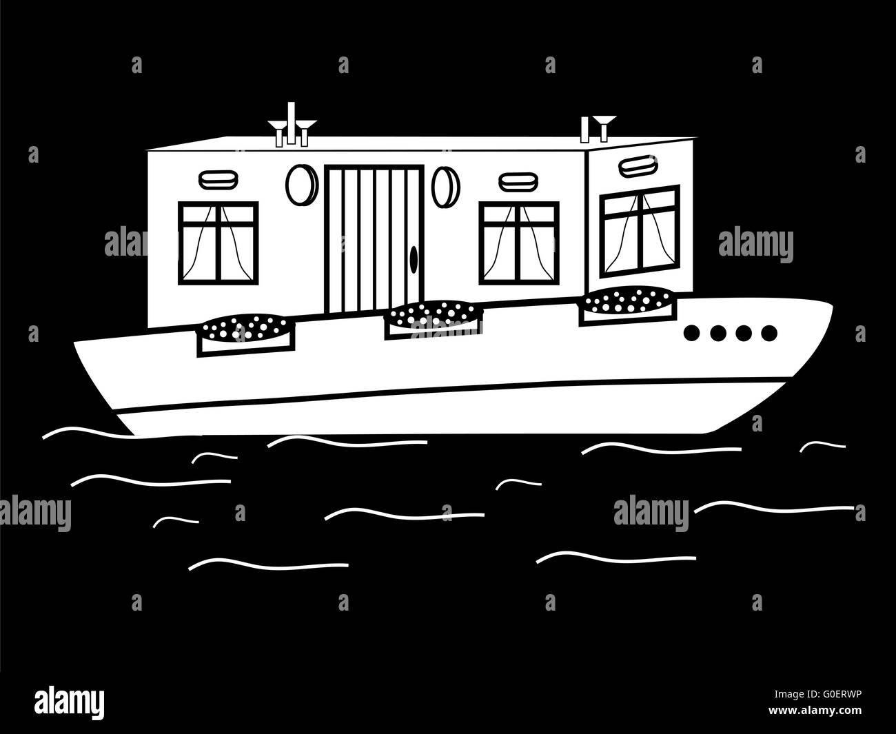 River house Black and White Stock Photos & Images - Alamy