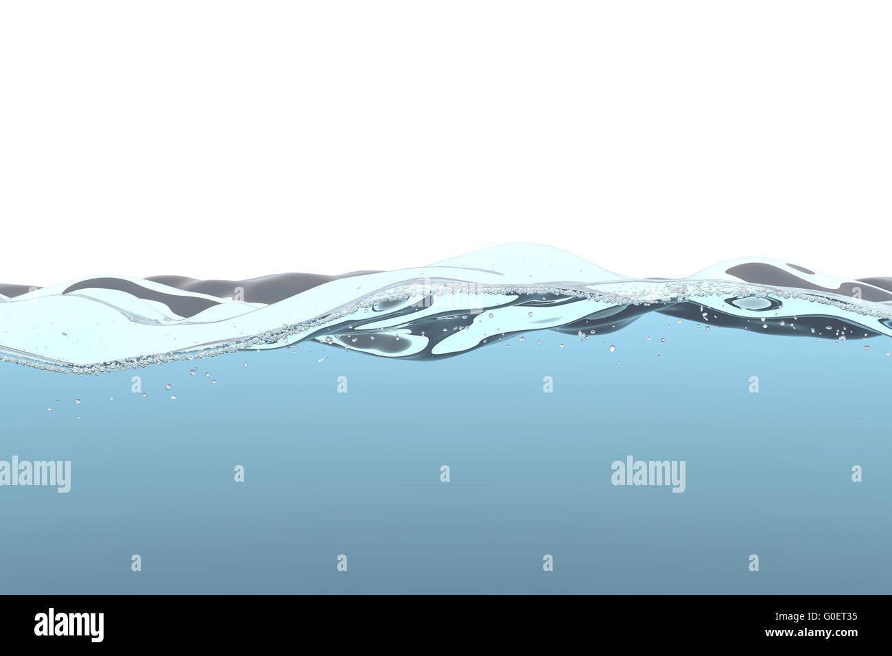 Water Splashing, Wave on Water Surface Stock Photo - Alamy