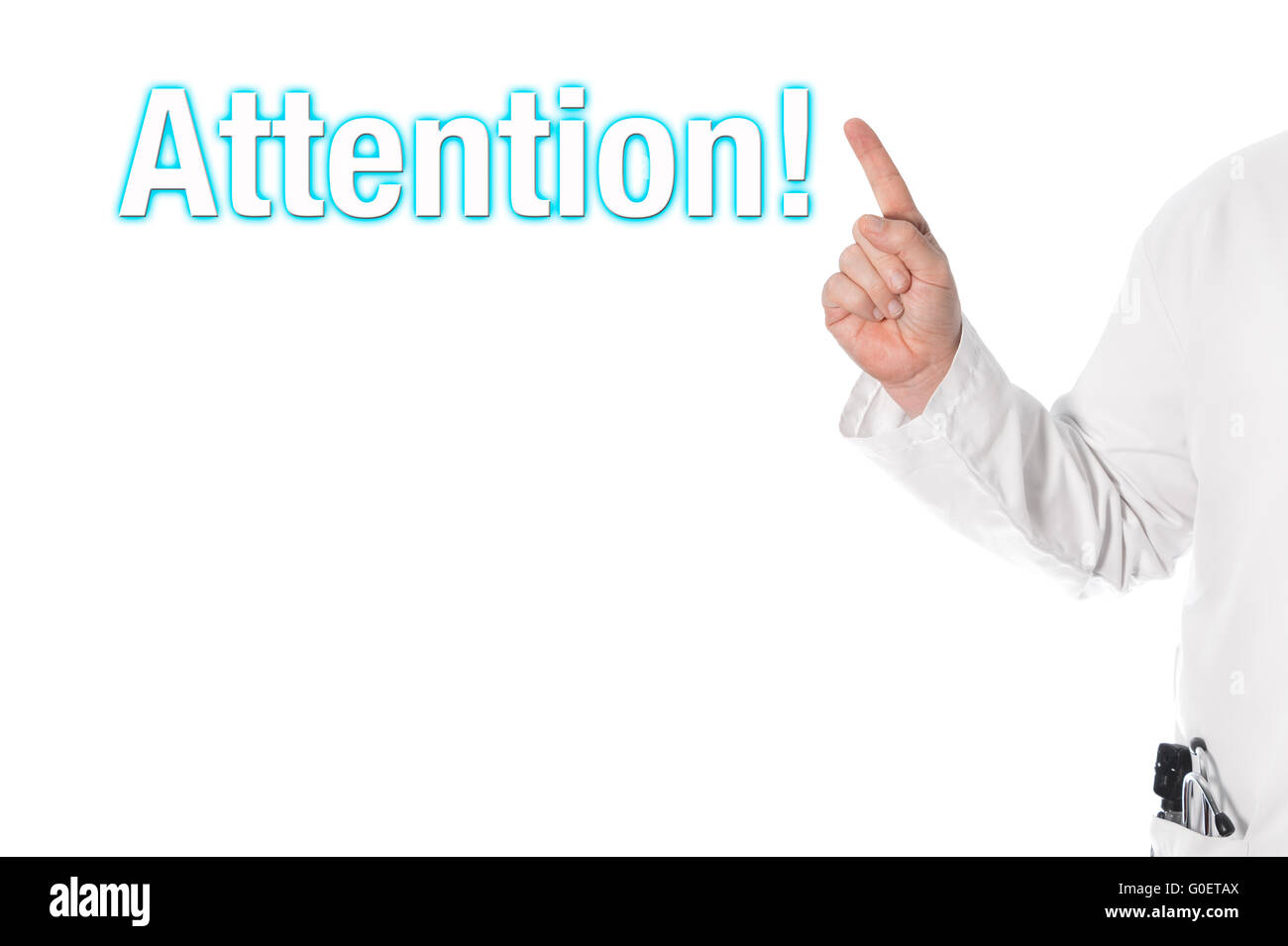 Doctor attention hi-res stock photography and images - Alamy