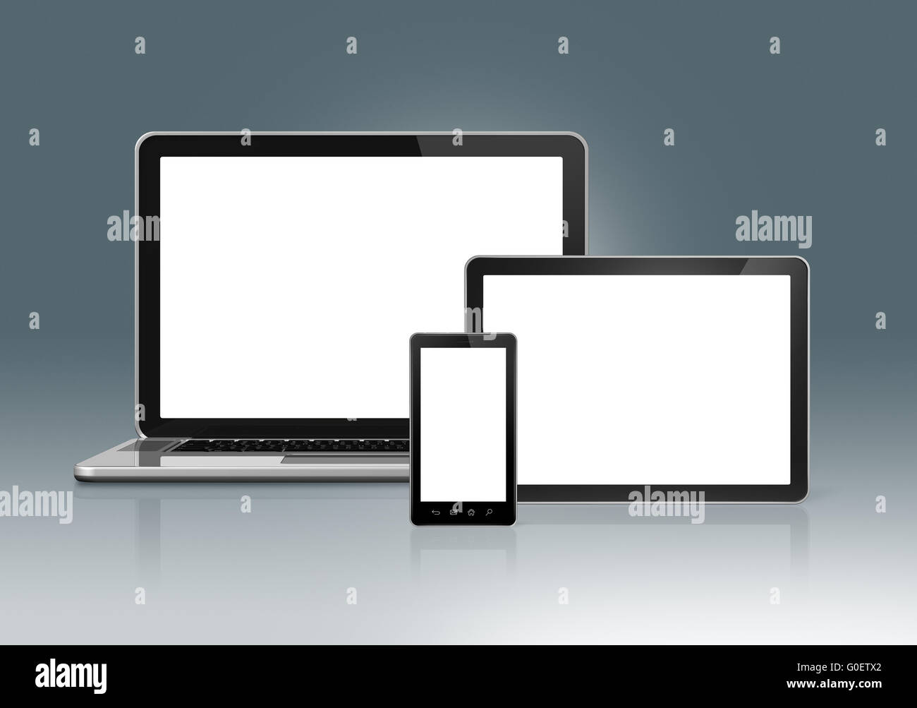 Futuristic mobile phone portable pda hi-res stock photography and ...