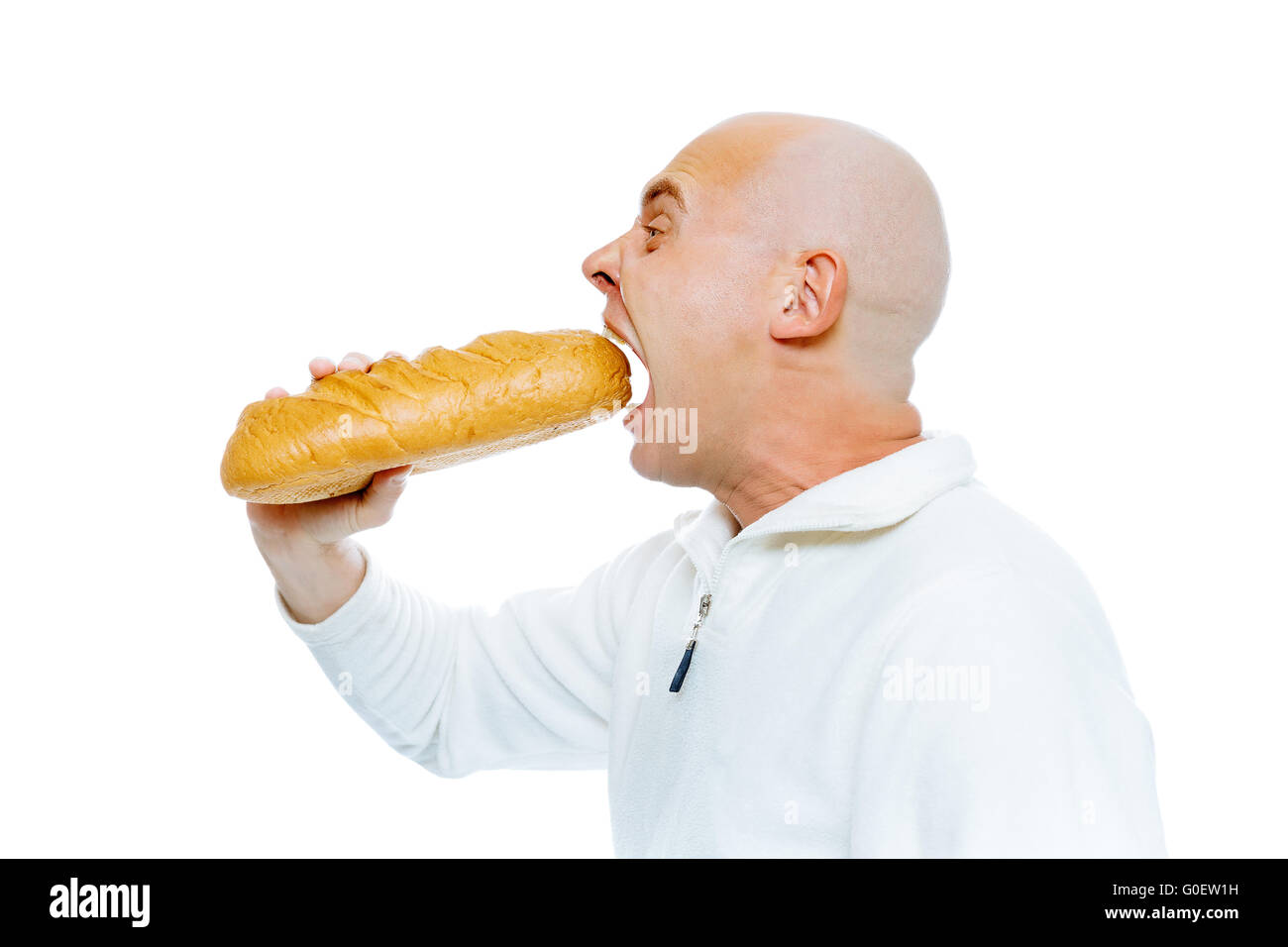 Greedy People With Food