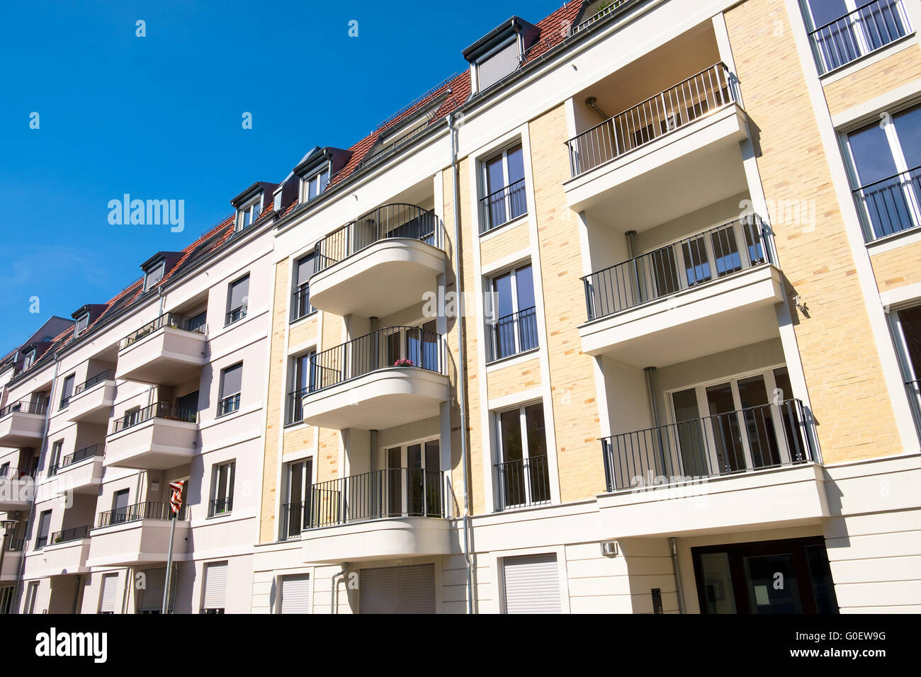 New housing complex seen in Berlin, Germany Stock Photo - Alamy
