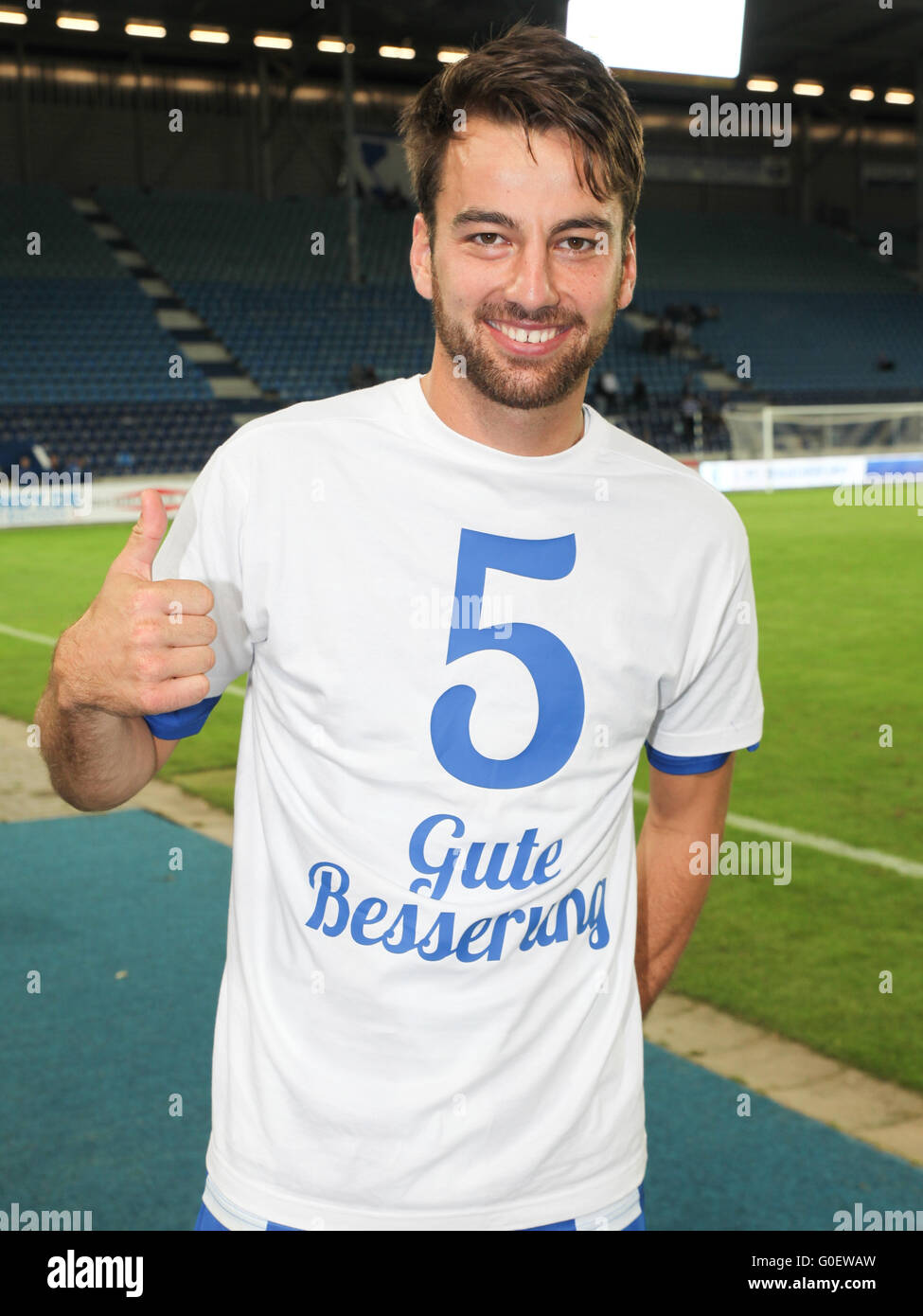 German footballer Christian Beck (1.FC Magdeburg Stock Photo - Alamy