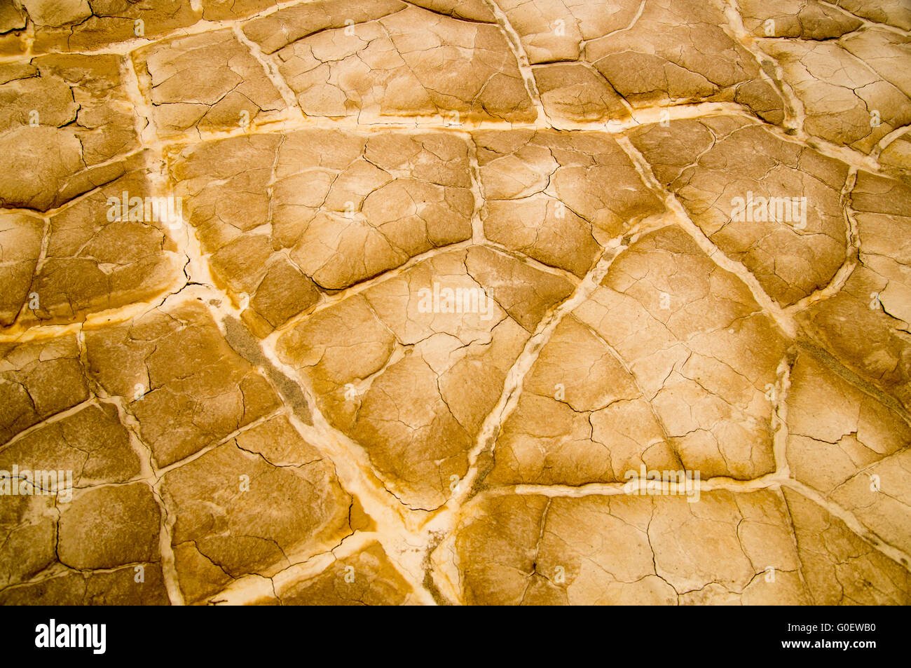 Baked earth in Death Valley Stock Photo - Alamy