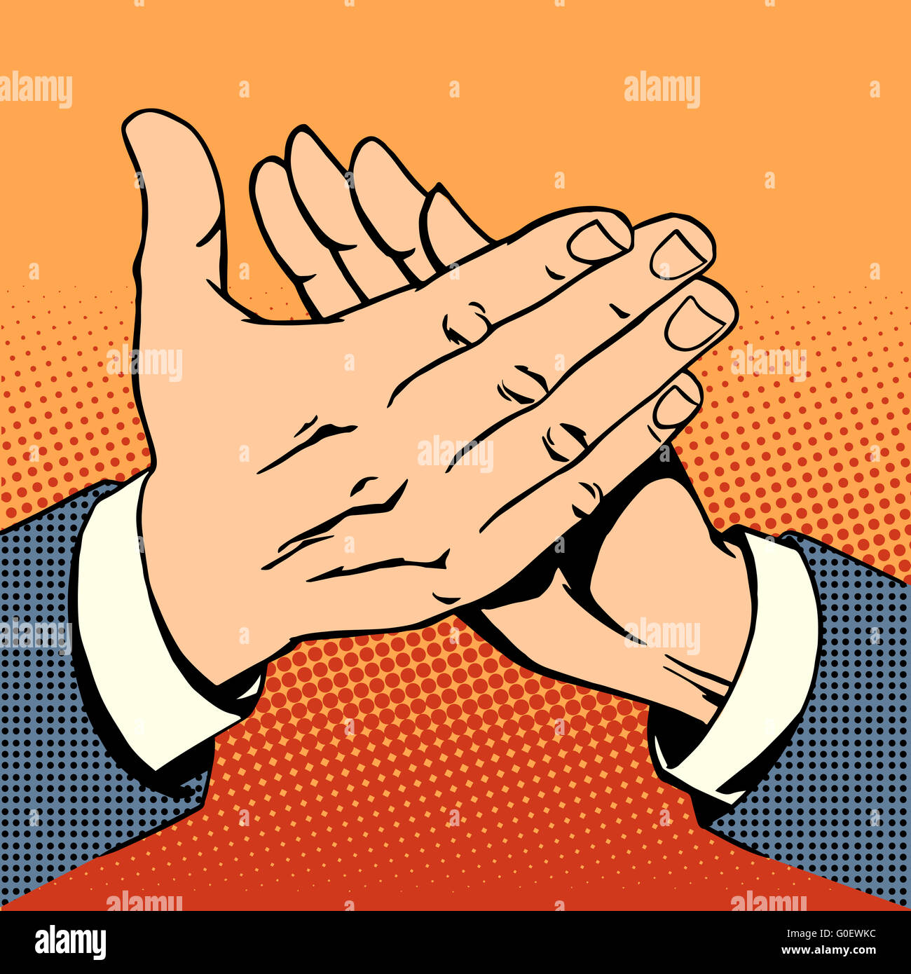hands applause success bravo Stock Photo - Alamy