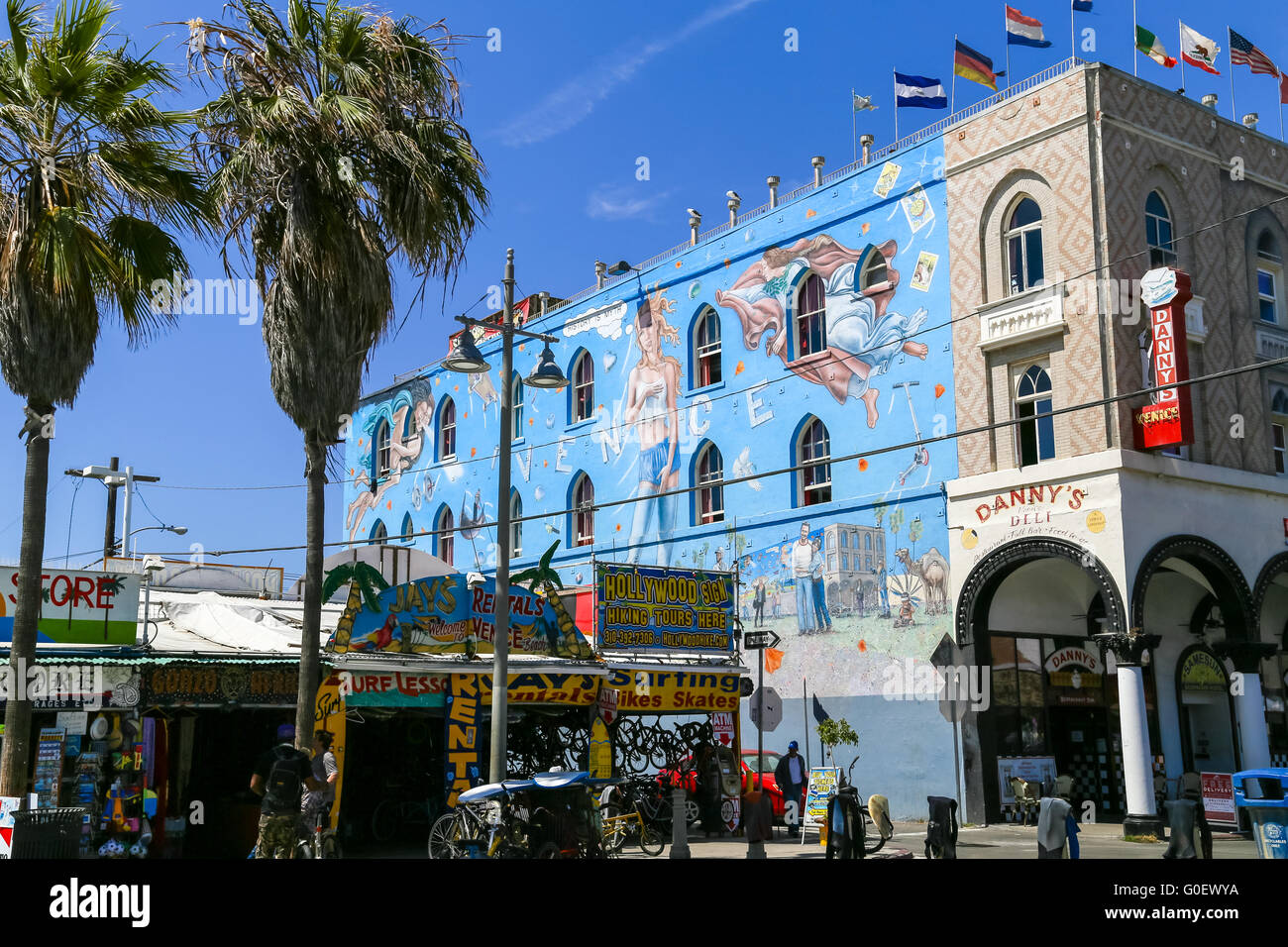 Venice Beach Sign Stock Photo - Alamy