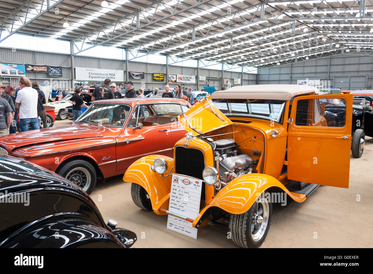 1932 Ford modified hot rod automobile at National Hot Rod Show, A&P ...