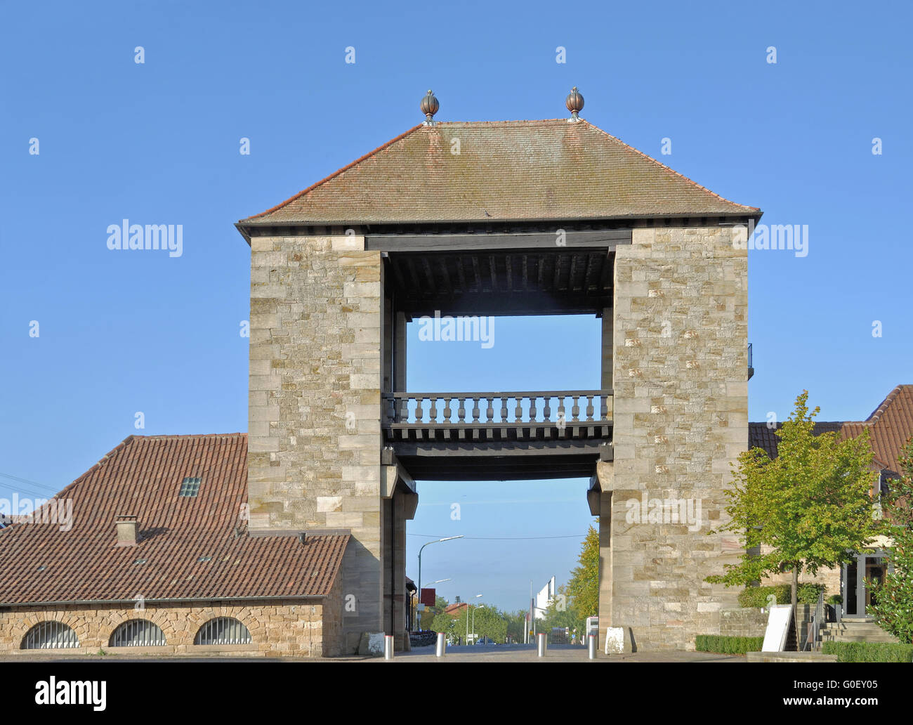 The german wine gate hi-res stock photography and images - Alamy
