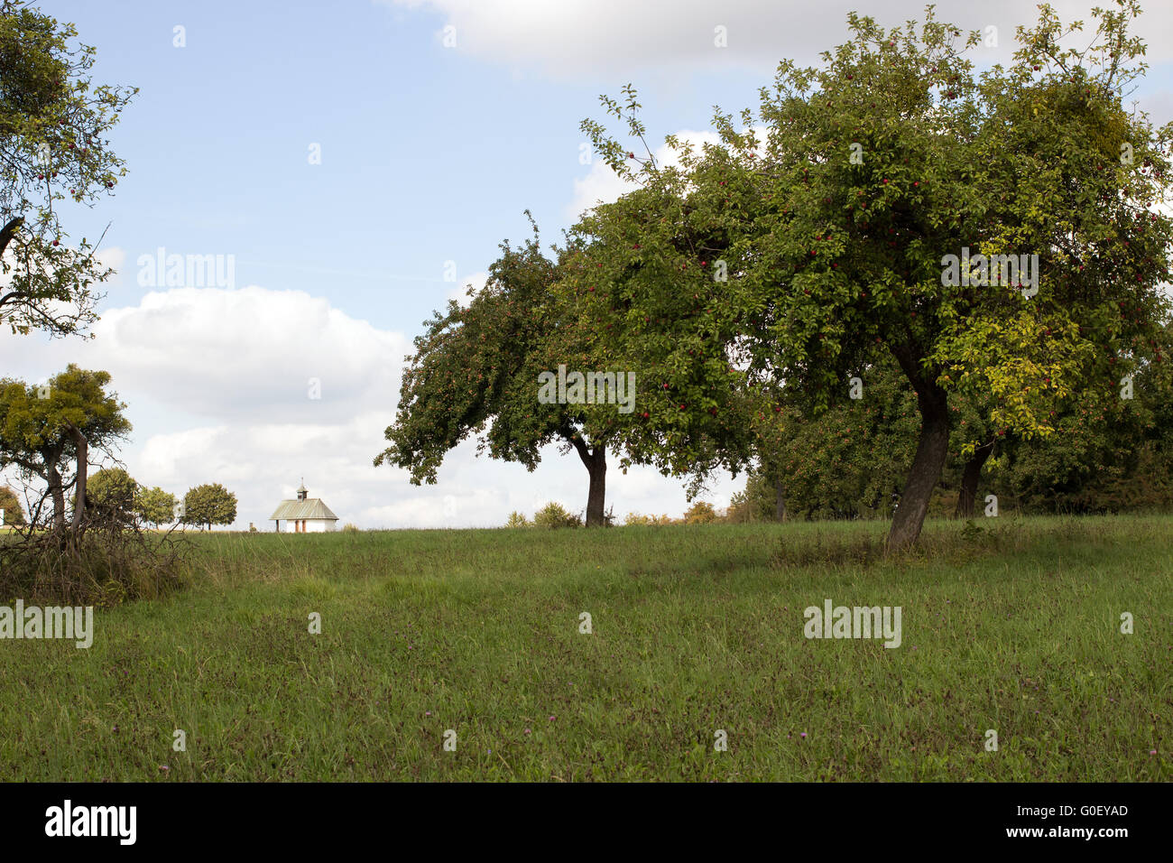 The little chapel. Germany Stock Photo - Alamy