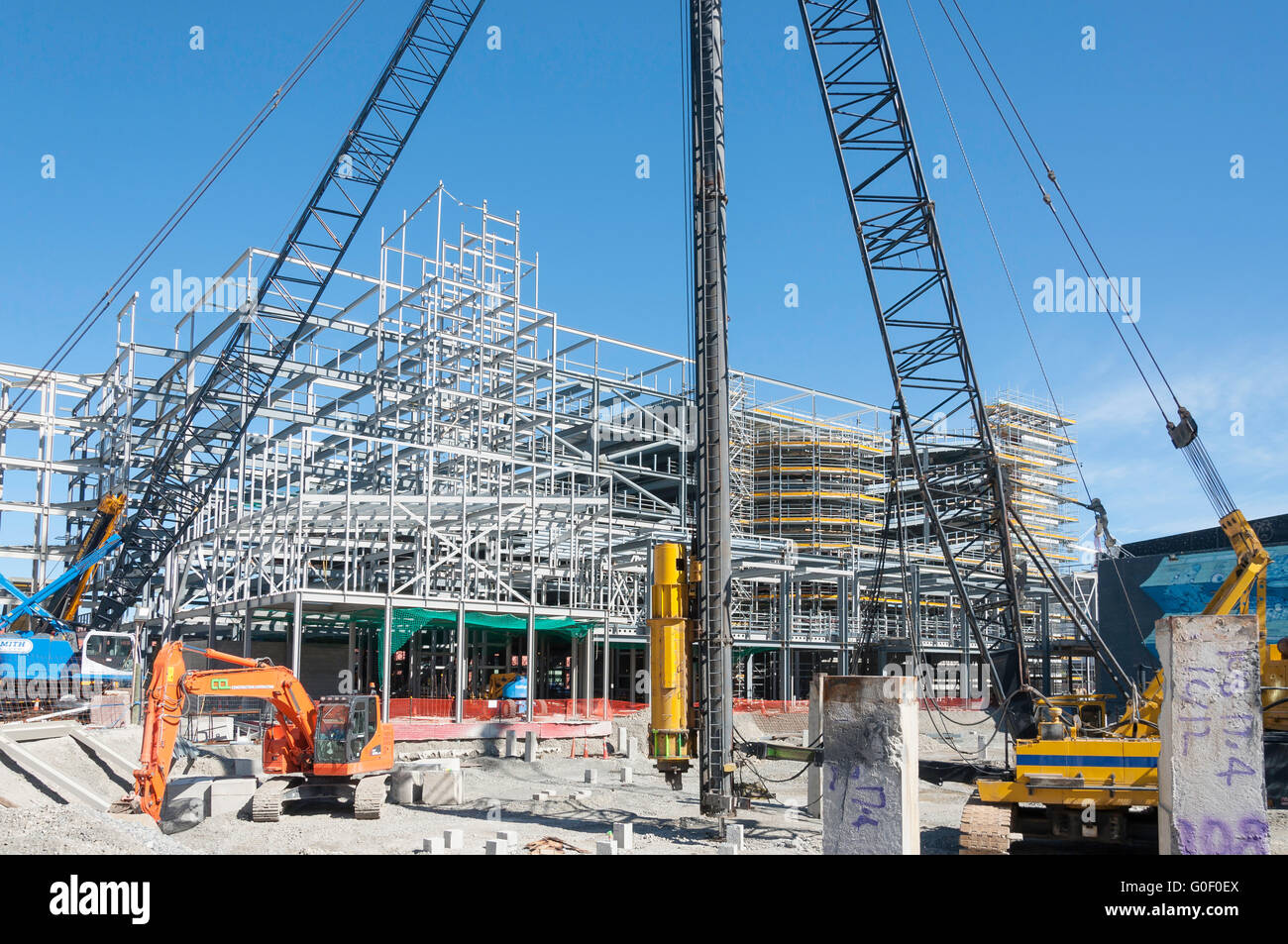 Post earthquake office rebuilding, High Street, Christchurch ...