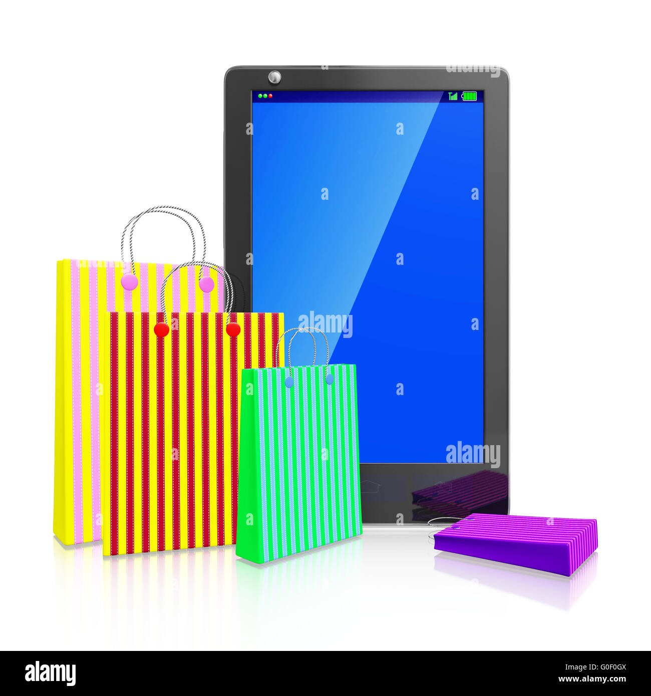 Bag display shop customer Cut Out Stock Images & Pictures - Alamy