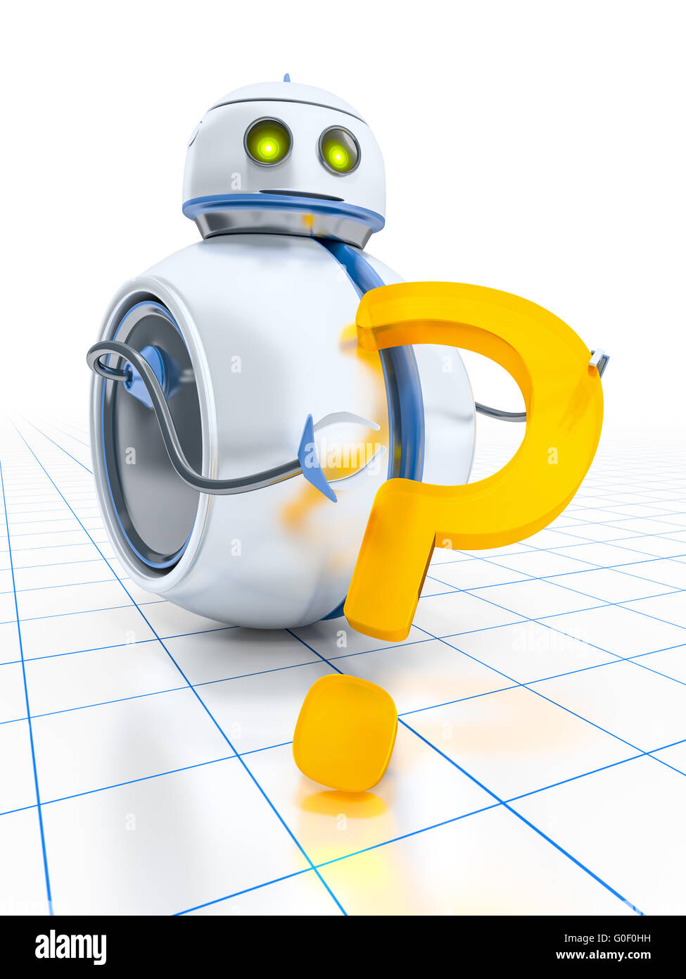 sweet little robot Stock Photo - Alamy