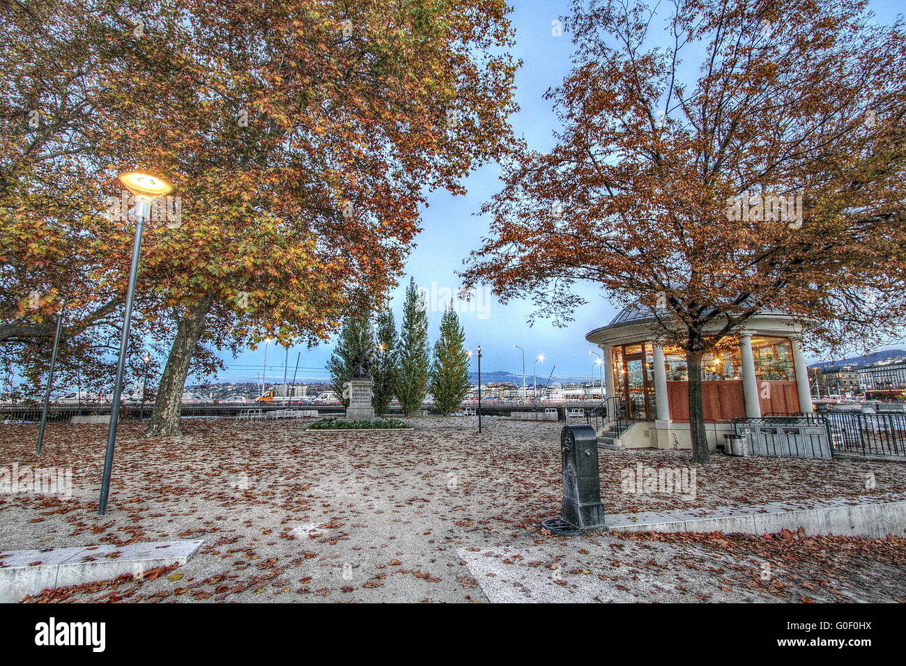 Rousseau island geneva hi-res stock photography and images - Alamy