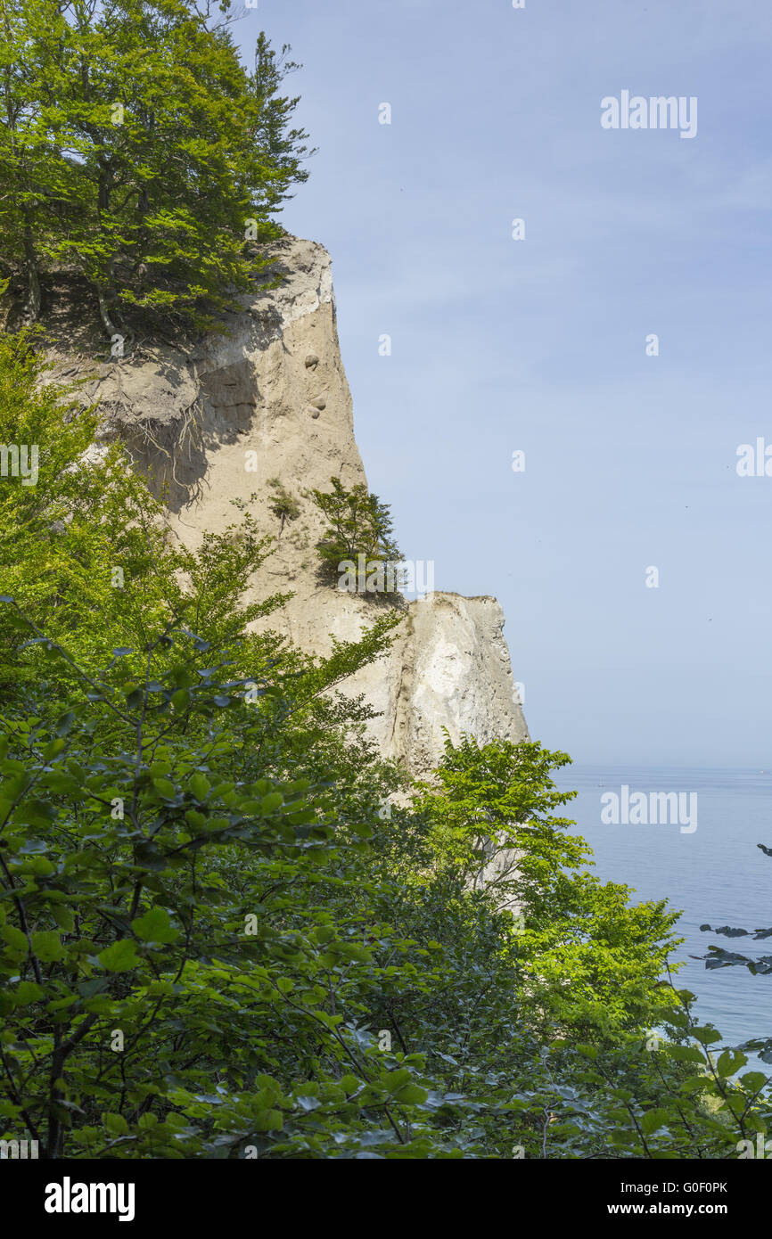 Limestone ridge Moen Stock Photo - Alamy