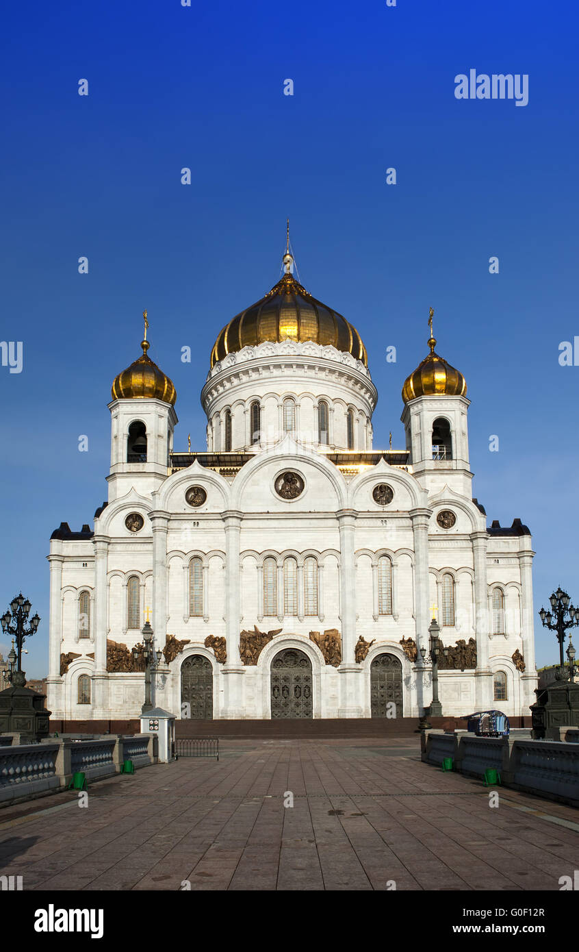 Cathedral of Christ the Savior in Moscow, Russia Stock Photo - Alamy