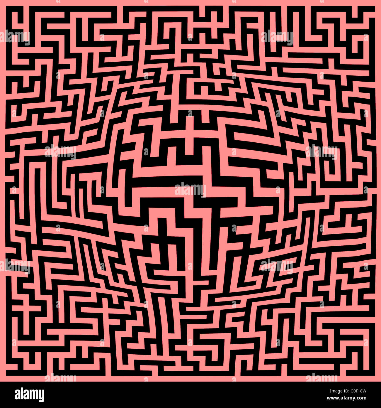 Labyrinth maze background Stock Photo - Alamy
