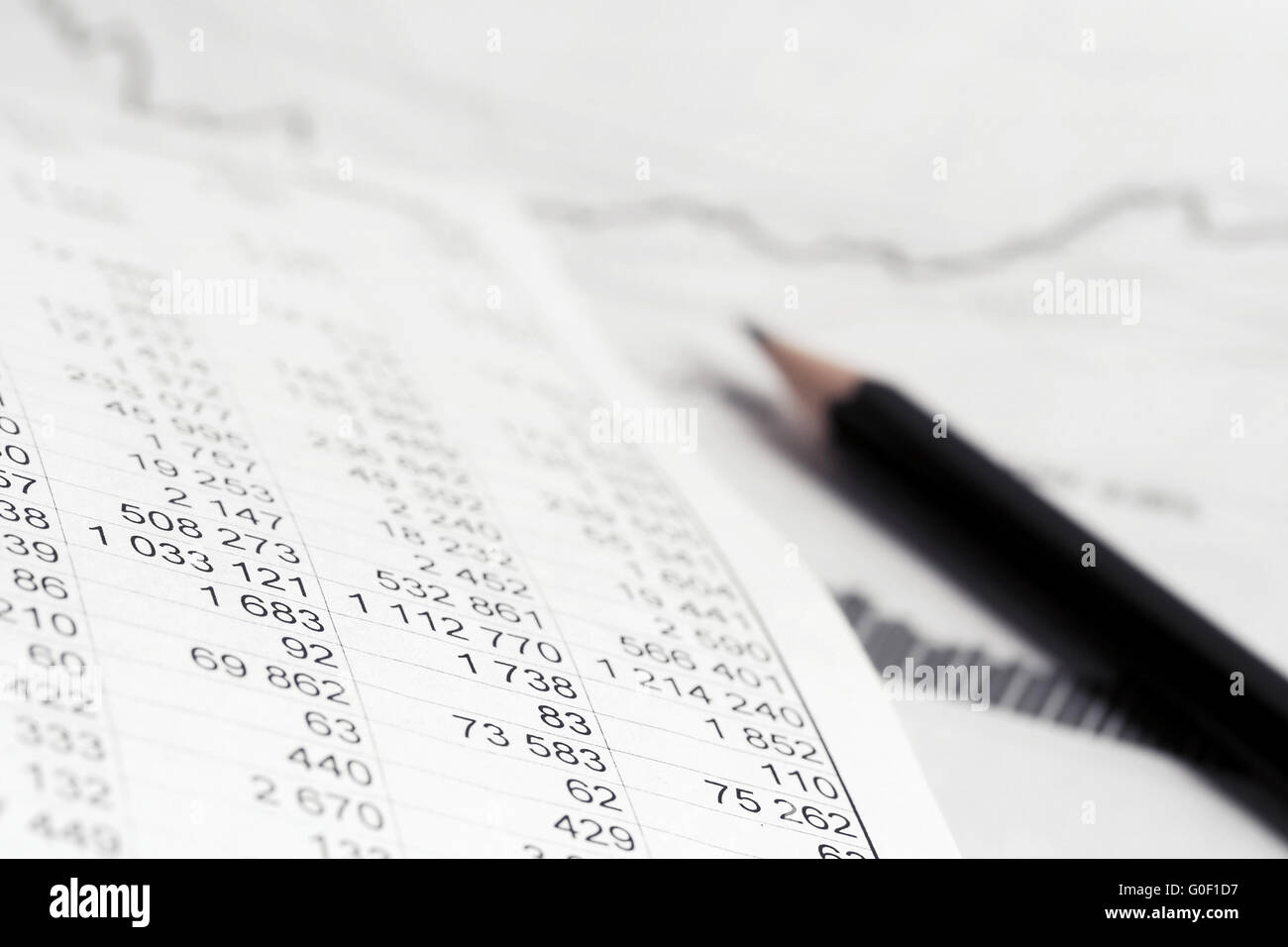 Financial accounting graphs and charts analysis Stock Photo - Alamy
