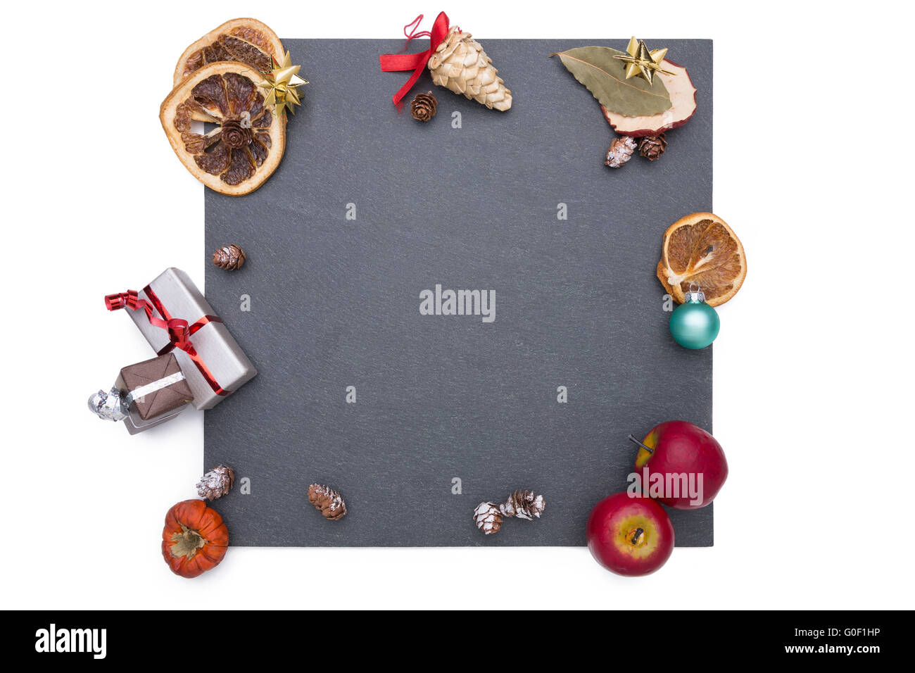 Plate of slate Stock Photo - Alamy