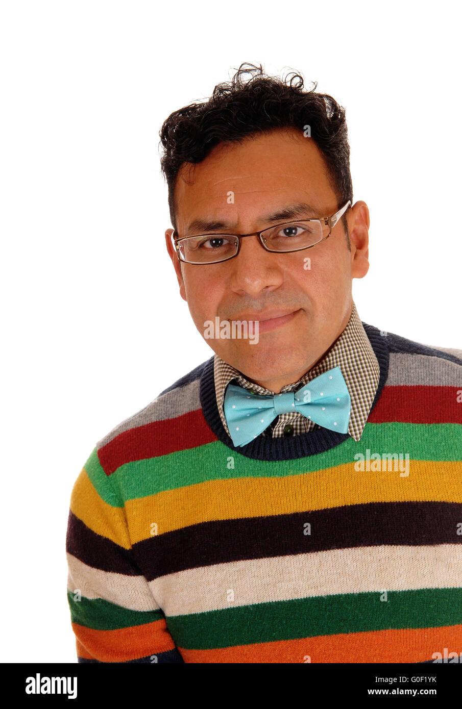 Portrait image of Hispanic man Stock Photo - Alamy