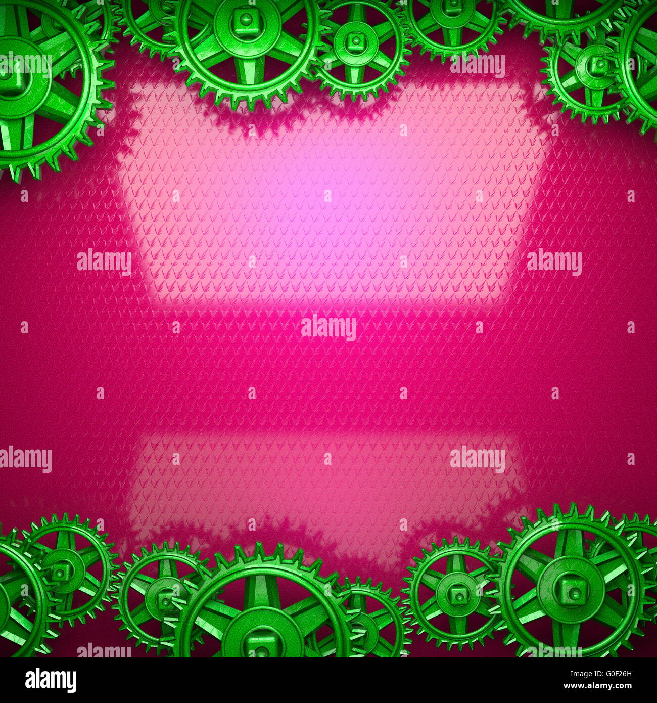 red metal background with cogwheel gears Stock Photo - Alamy