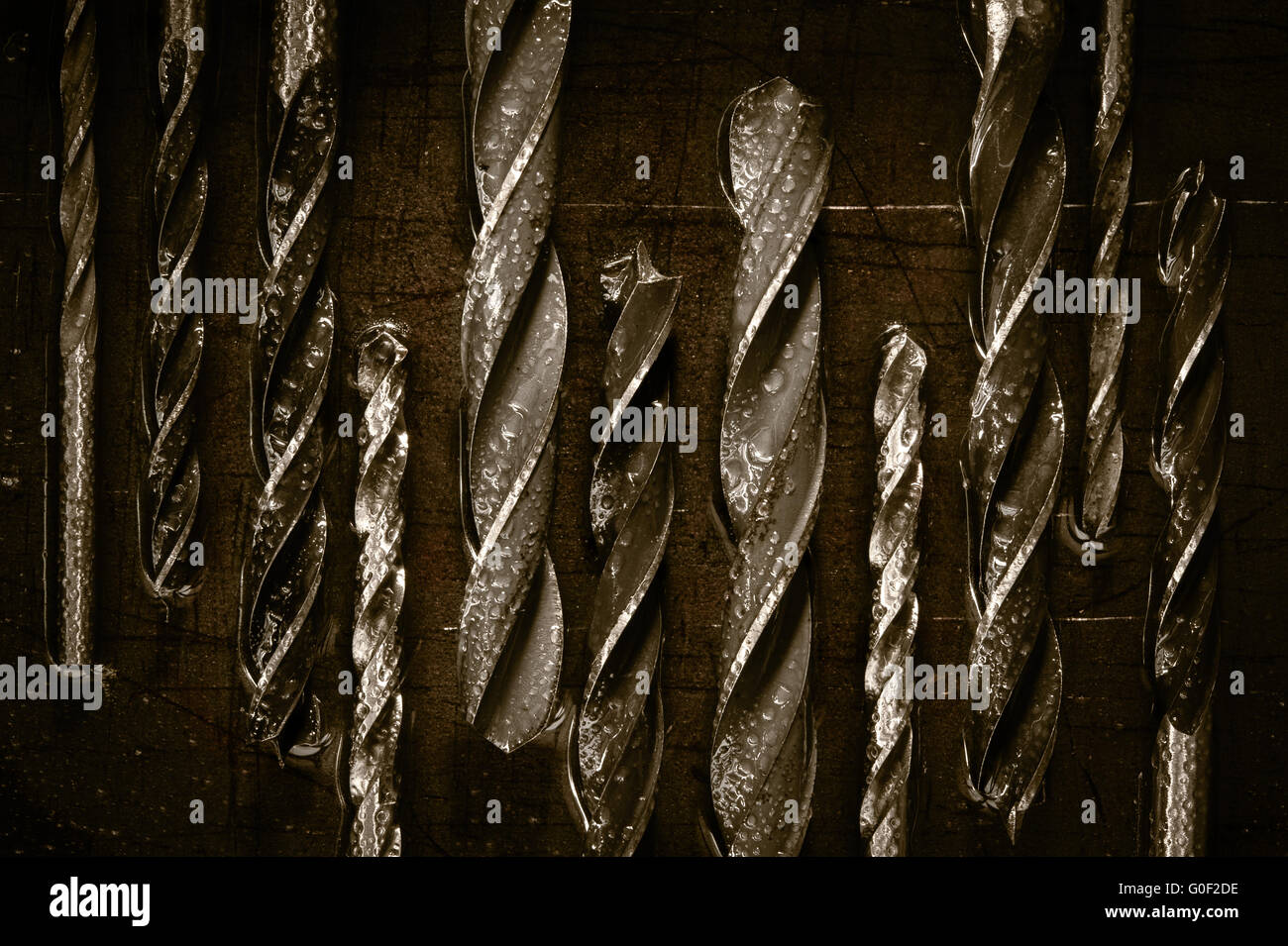 Vintage auger bits hi-res stock photography and images - Alamy