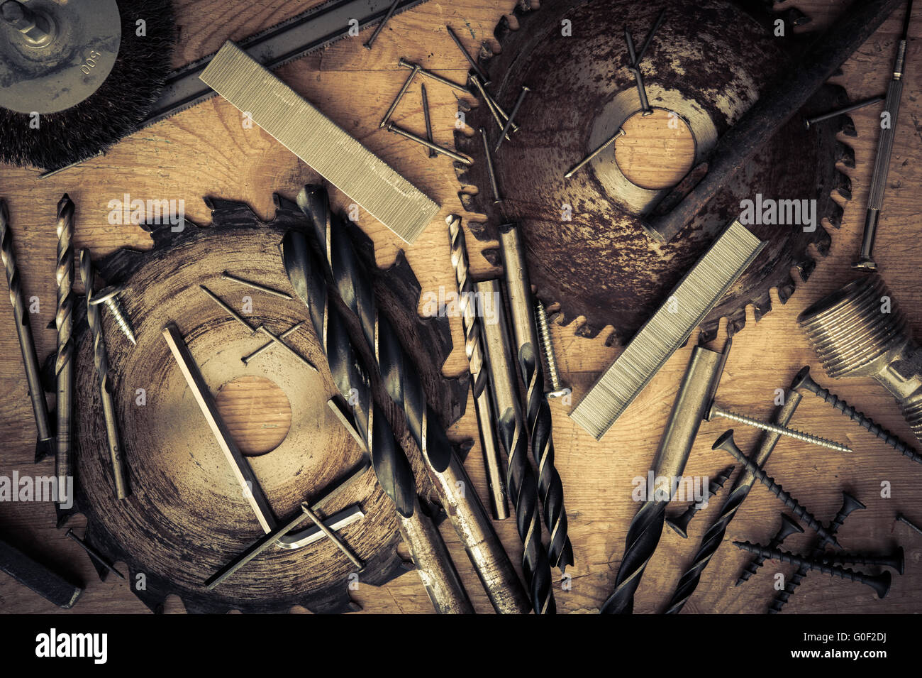 Various tools and instruments Stock Photo - Alamy
