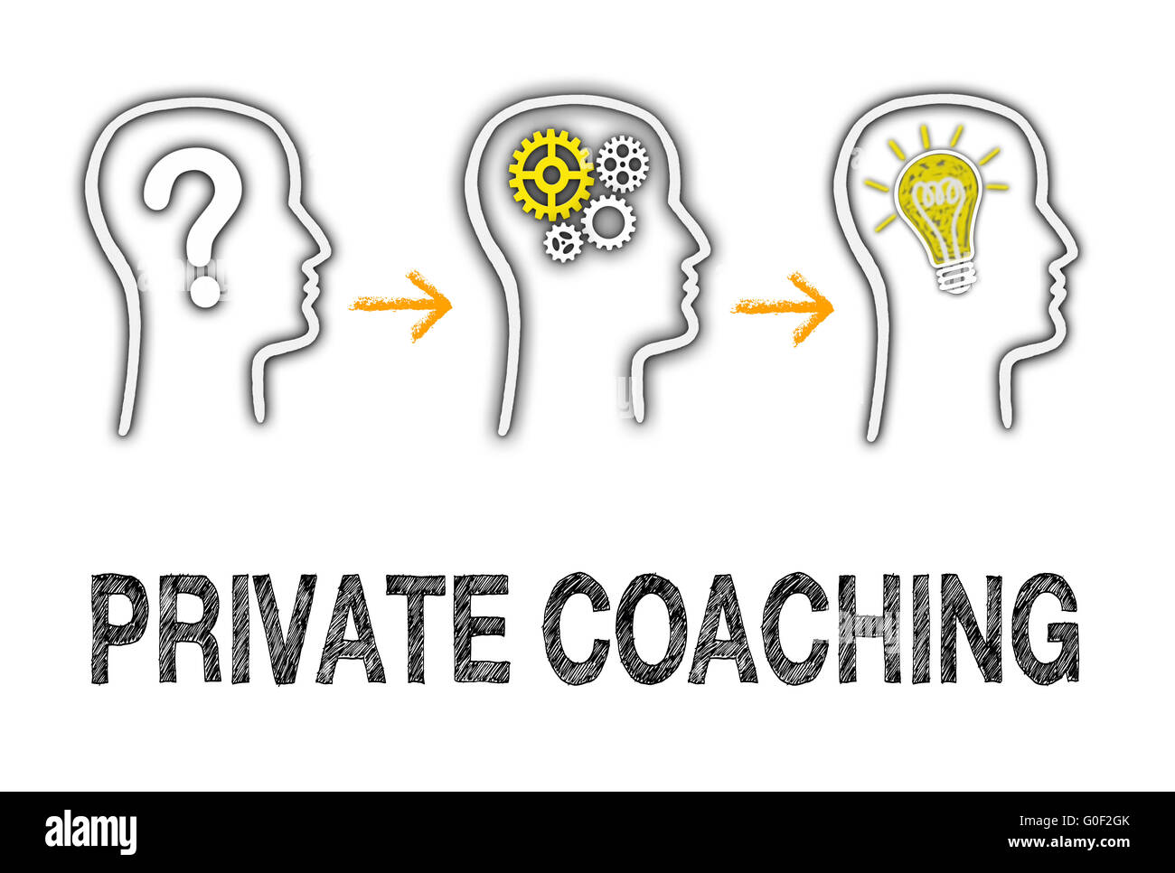 Employee training coach Cut Out Stock Images & Pictures - Alamy