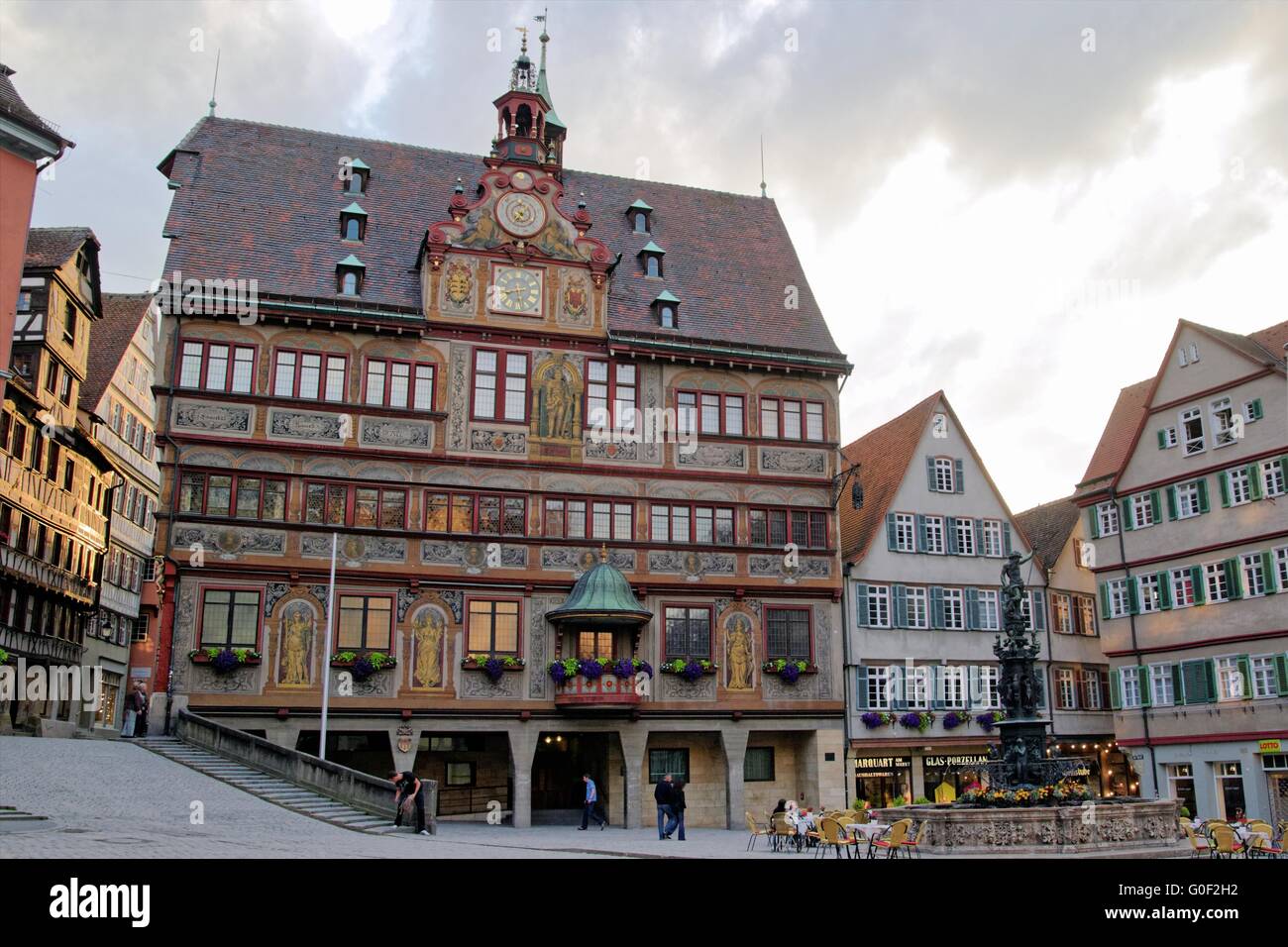 Tuebingen Town Hall Stock Photo - Alamy