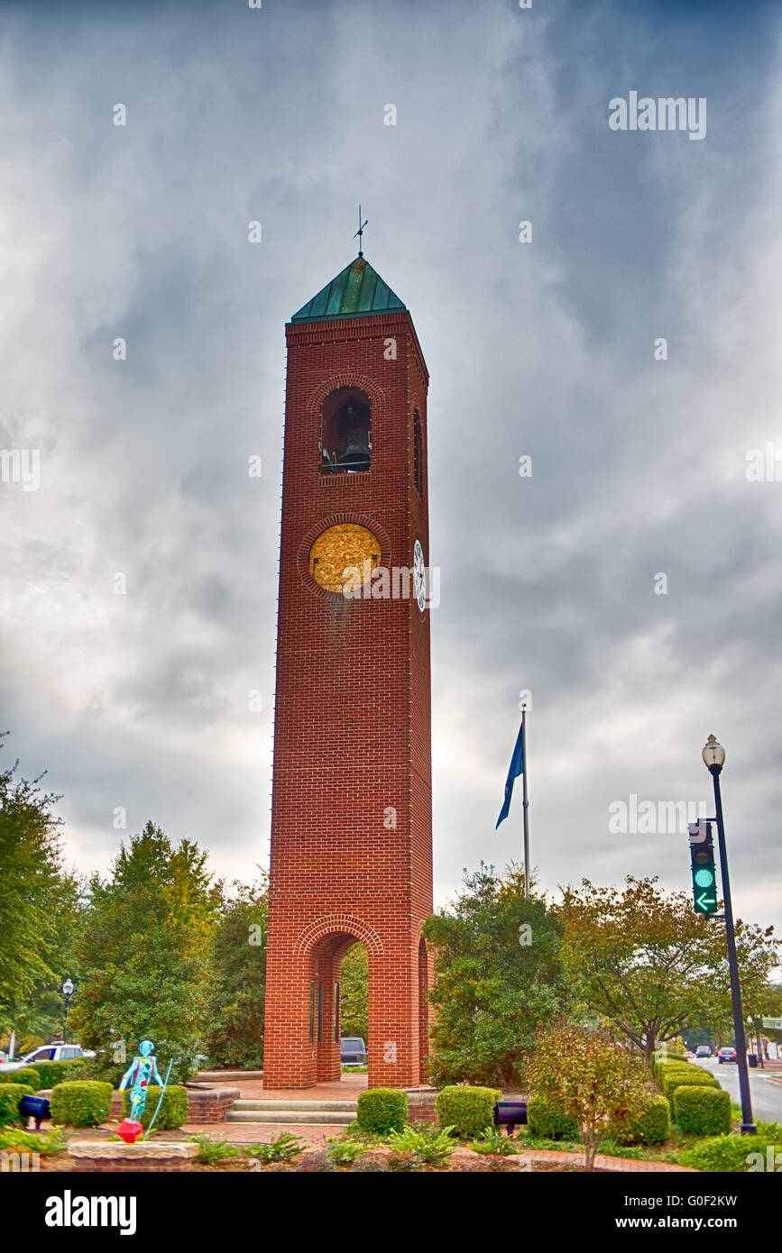 spartanburg south carolina city skyline and downtown surroundings Stock ...