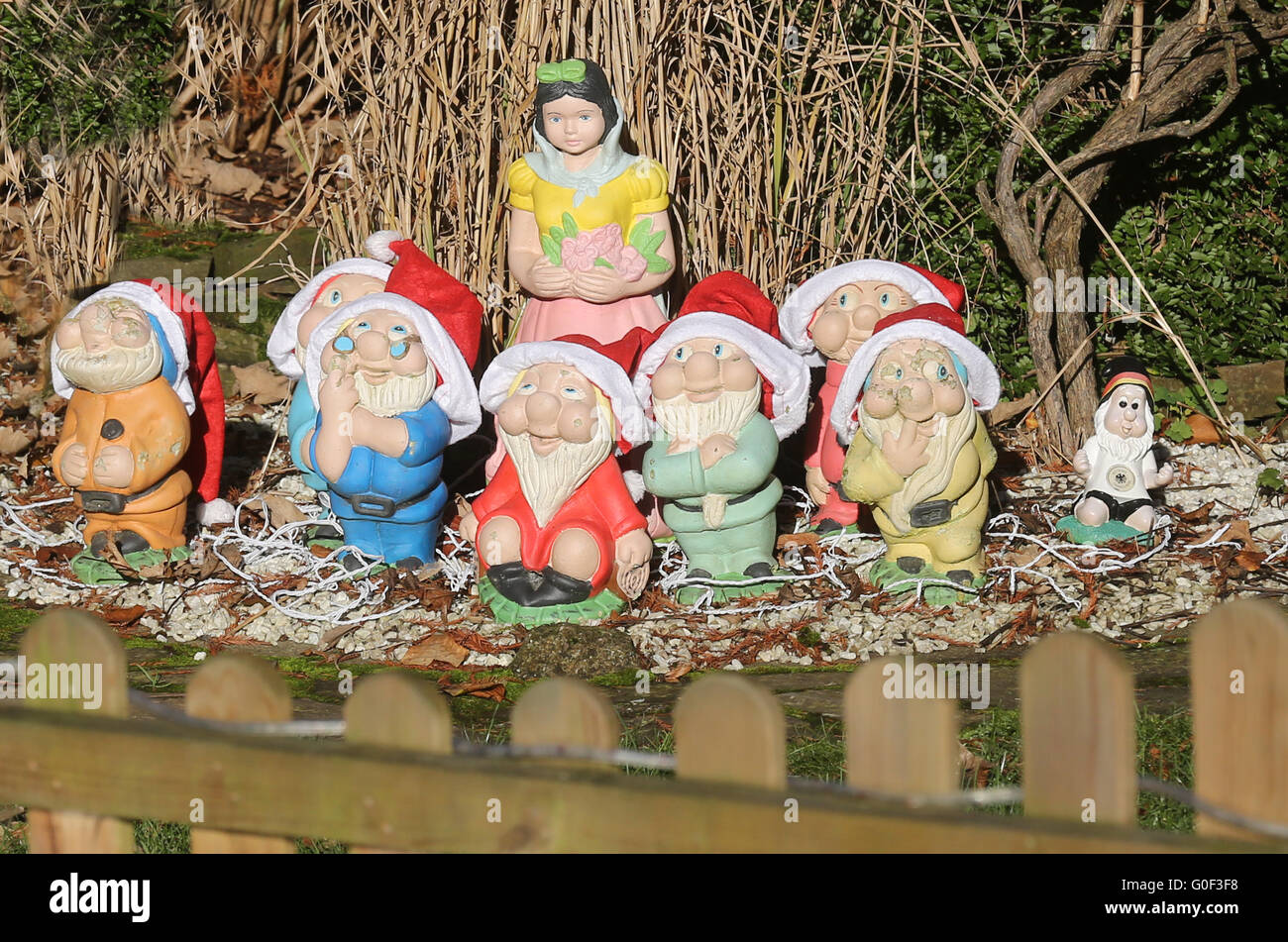 Fairy garden gnomes hi-res stock photography and images - Alamy
